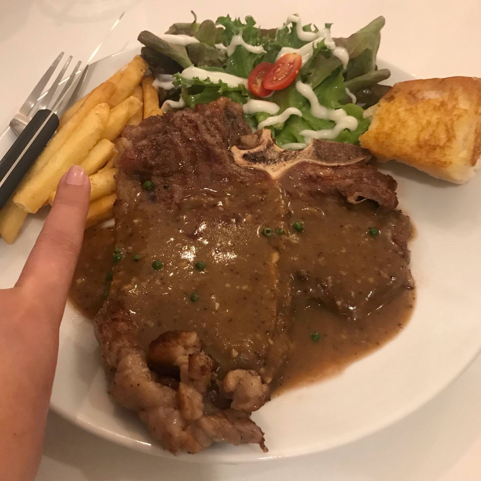 รูป Hello Steak มาบยางพร