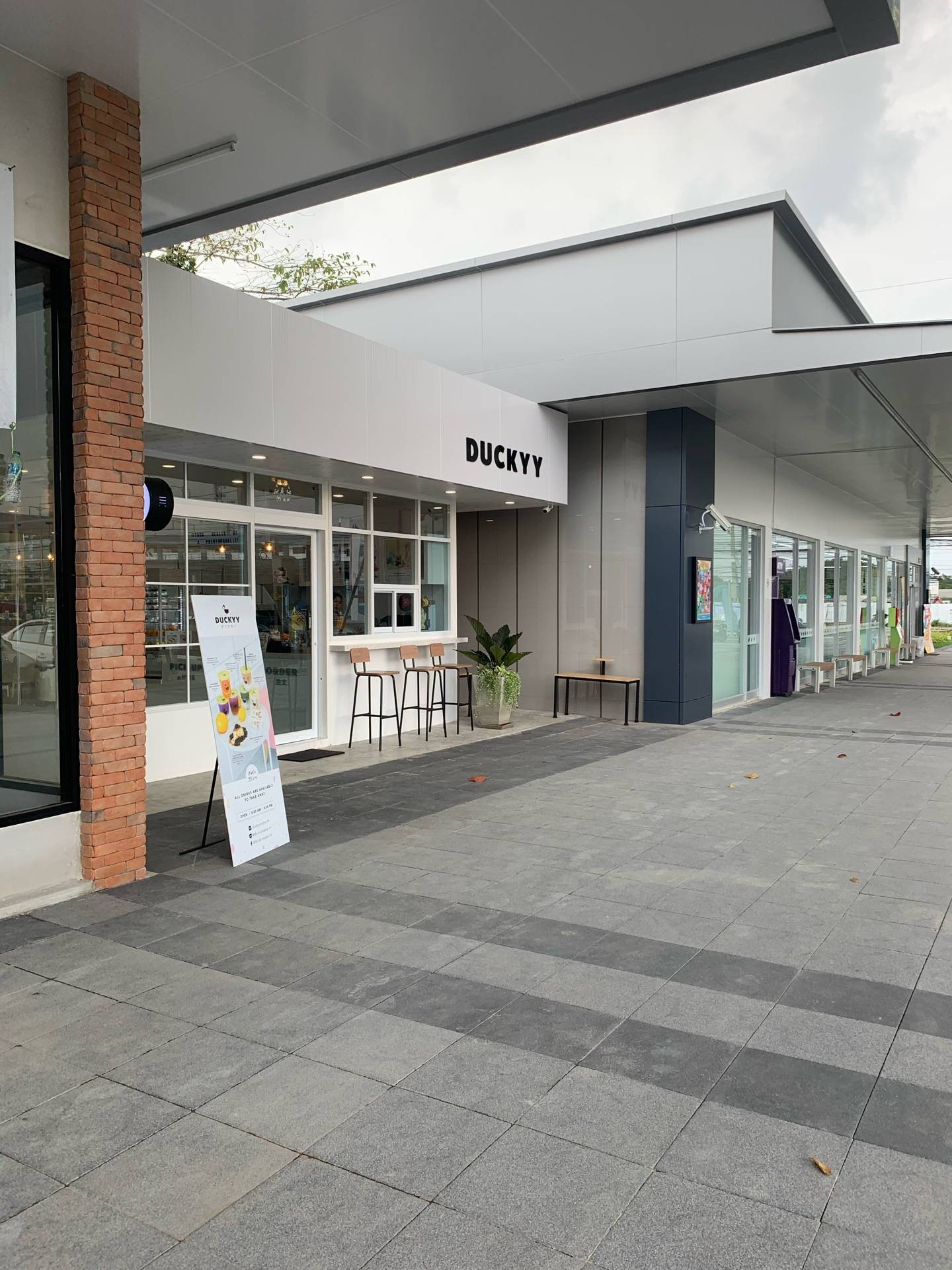 รีวิว Duckyy Tea Bar คลองหลวง - ชีสเค้กอร่อย ชานมชิม2 เมนูรสชาติไม่หวานทั้ง2 เมนู