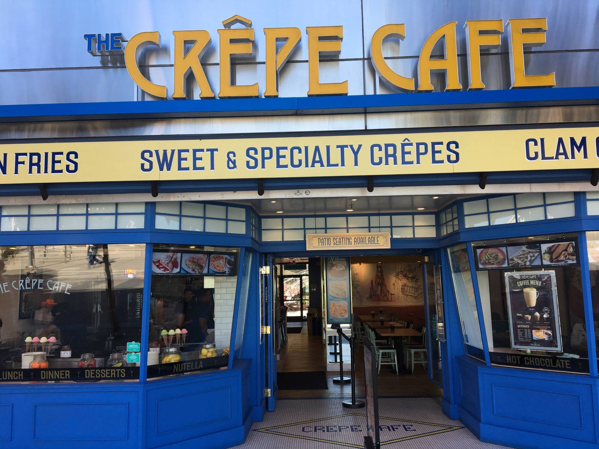 ร้าน The Crepe Cafe San Francisco | รีวิวร้านอาหาร