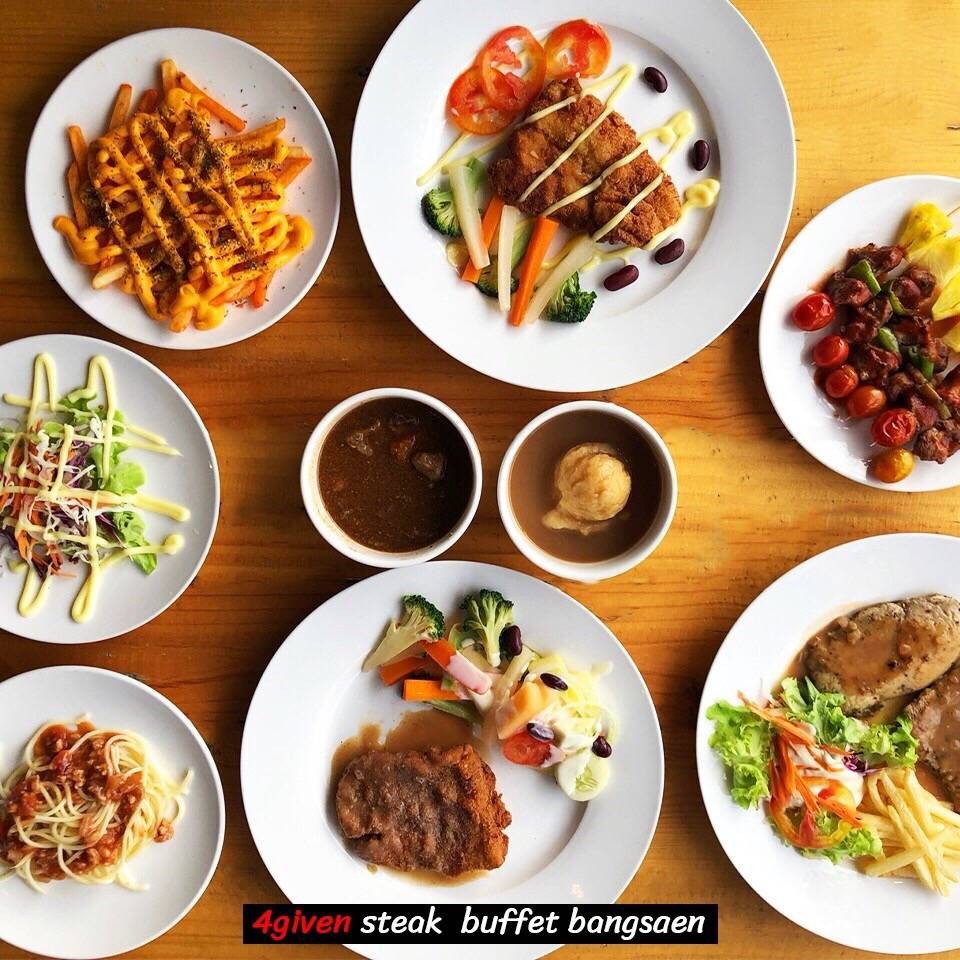 รีวิว 4given Steak buffet Bangsaen. บางแสน - 👍👍👍👍👍👍