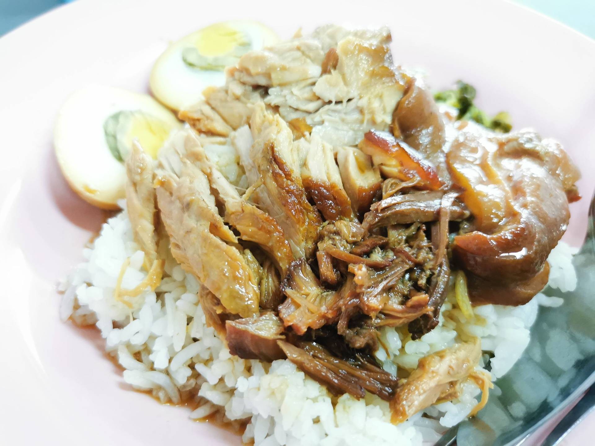 ข้าวขาหมูเนื้อหนังไข่ • ขาหมู เนื้อ เปื่อย นุ่ม น้ำพะโล้ เข้มข้น ไม่ ...