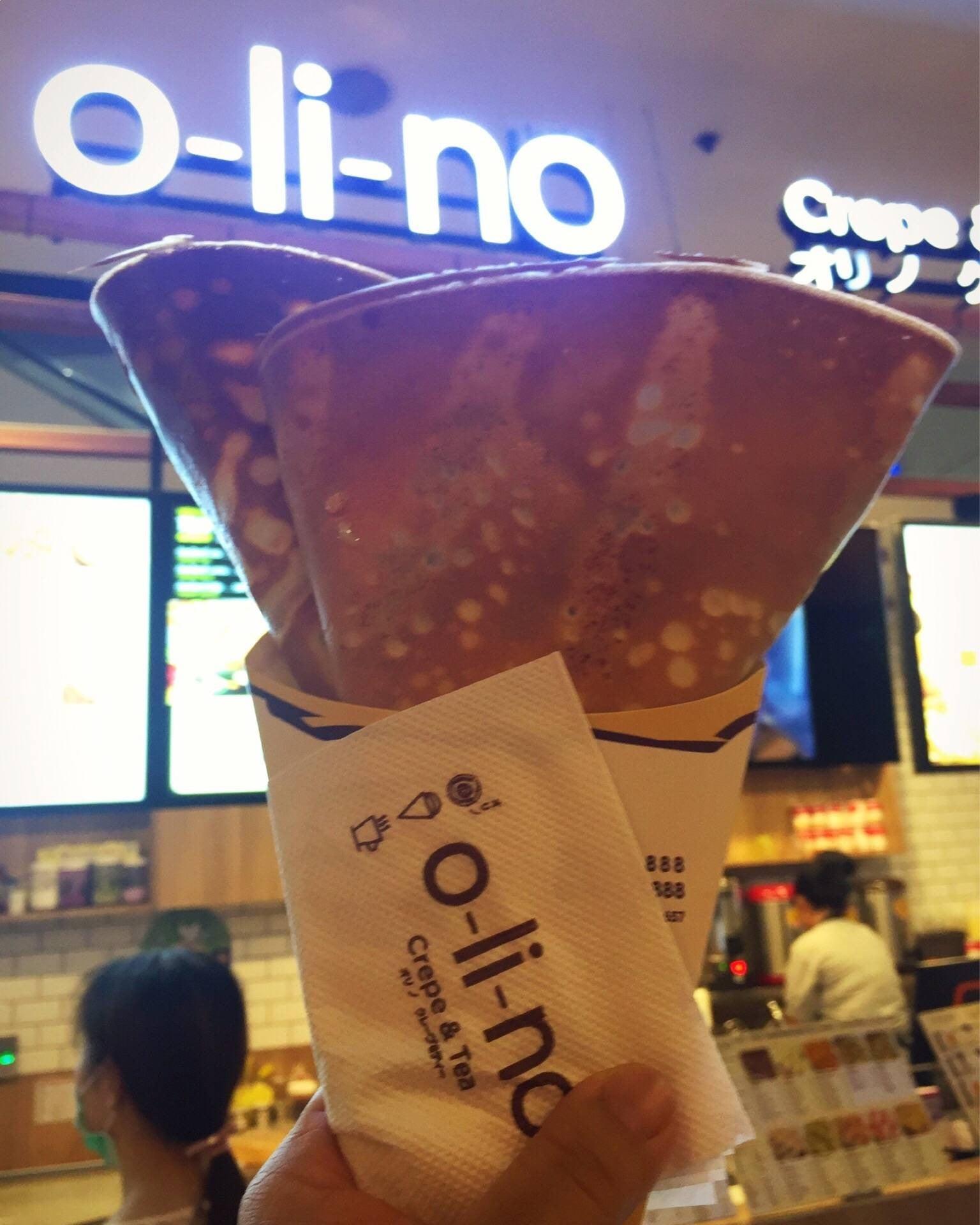 เครป • แป้งกรอปอร่อย ร้าน Olino Crepe & Tea เมืองทองธานี