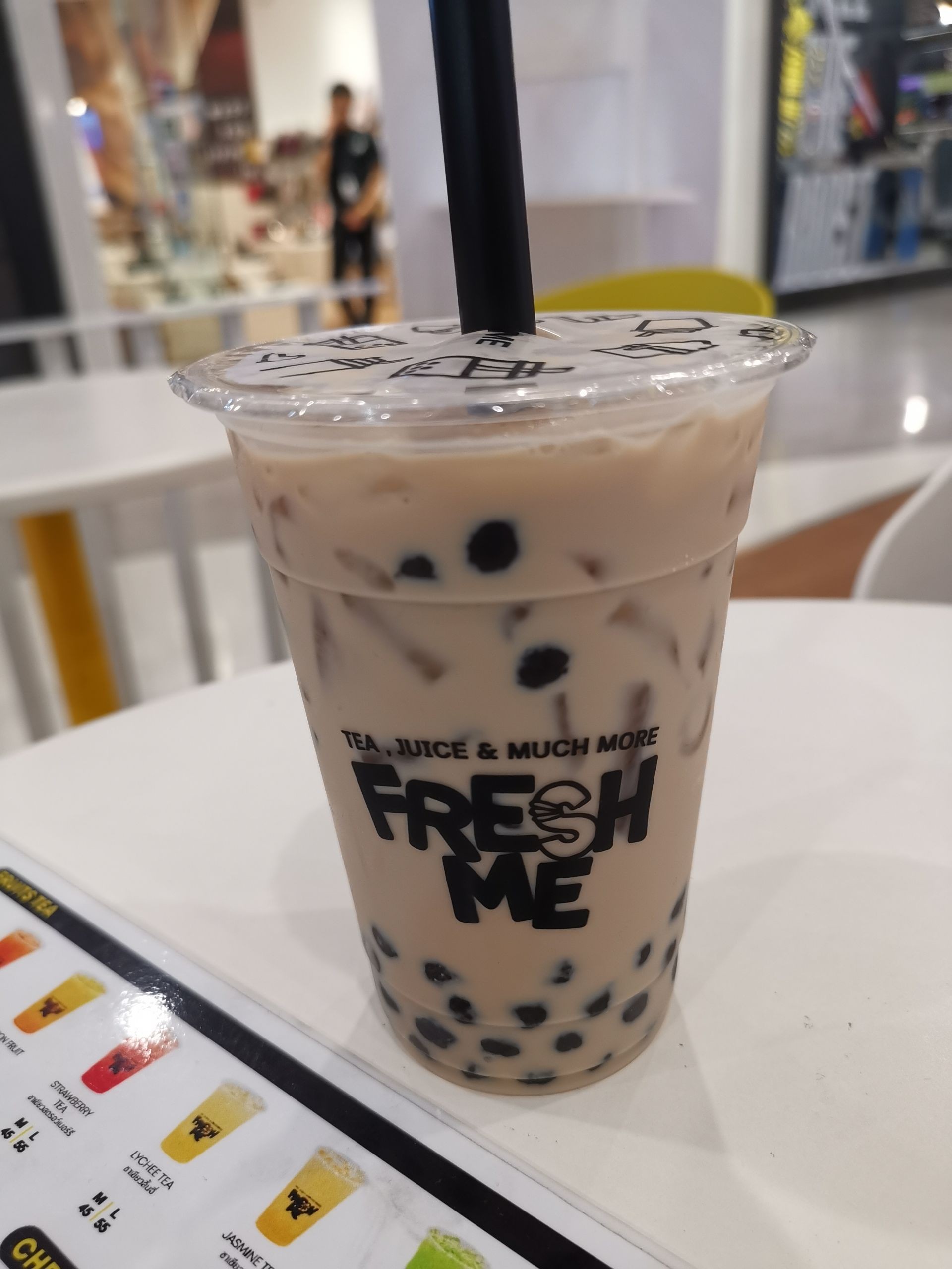 รีวิว Fresh Me CentralPlaza พิษณุโลก - ร้านชาไข่มุกที่มีขยายสาขามาต่าง ...