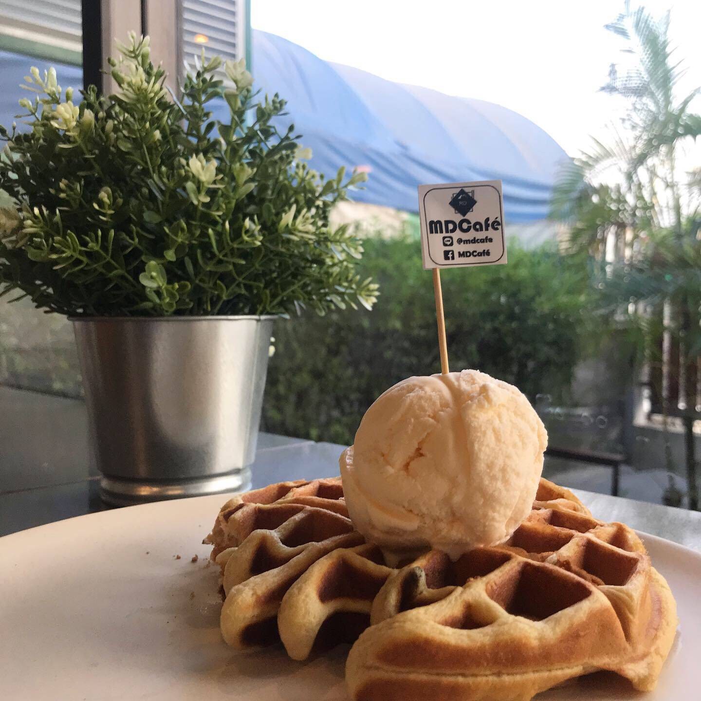รีวิว MD Cafe - กาแฟ ชา นม☕️🥞🥛