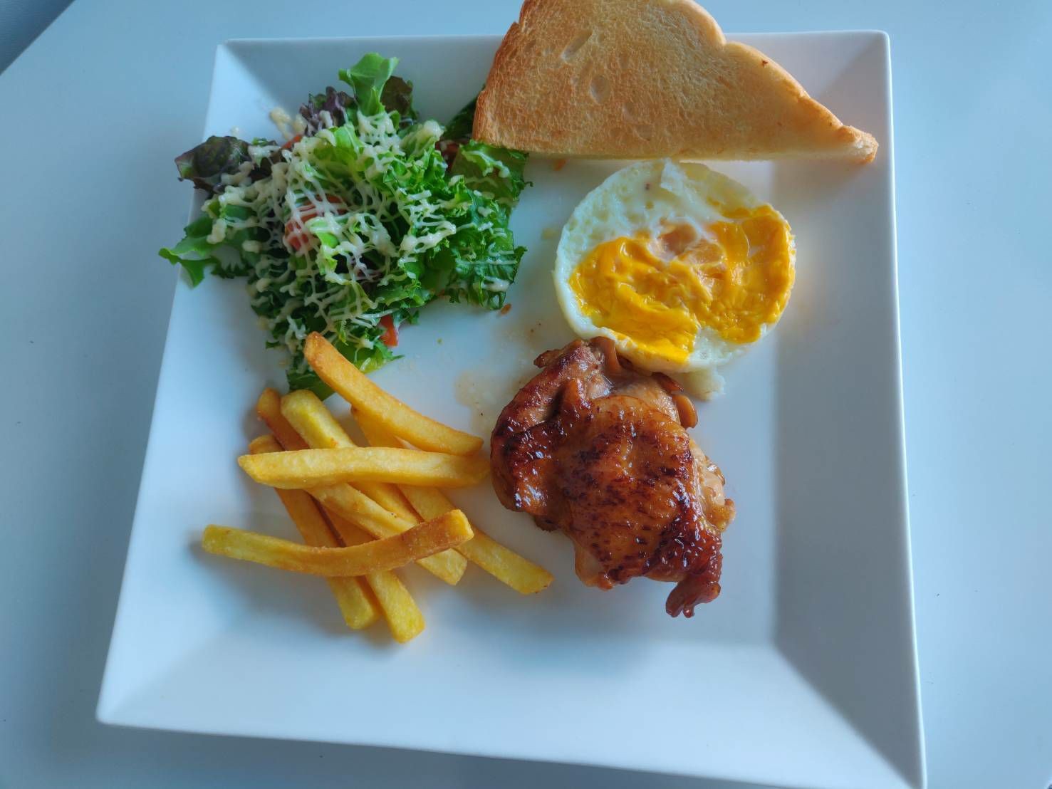 สเต็กไก่เทอริยากิ • image ร้าน Monkey Dish Steak ร้านสเต๊ก (ตลาดกรีนเด ...