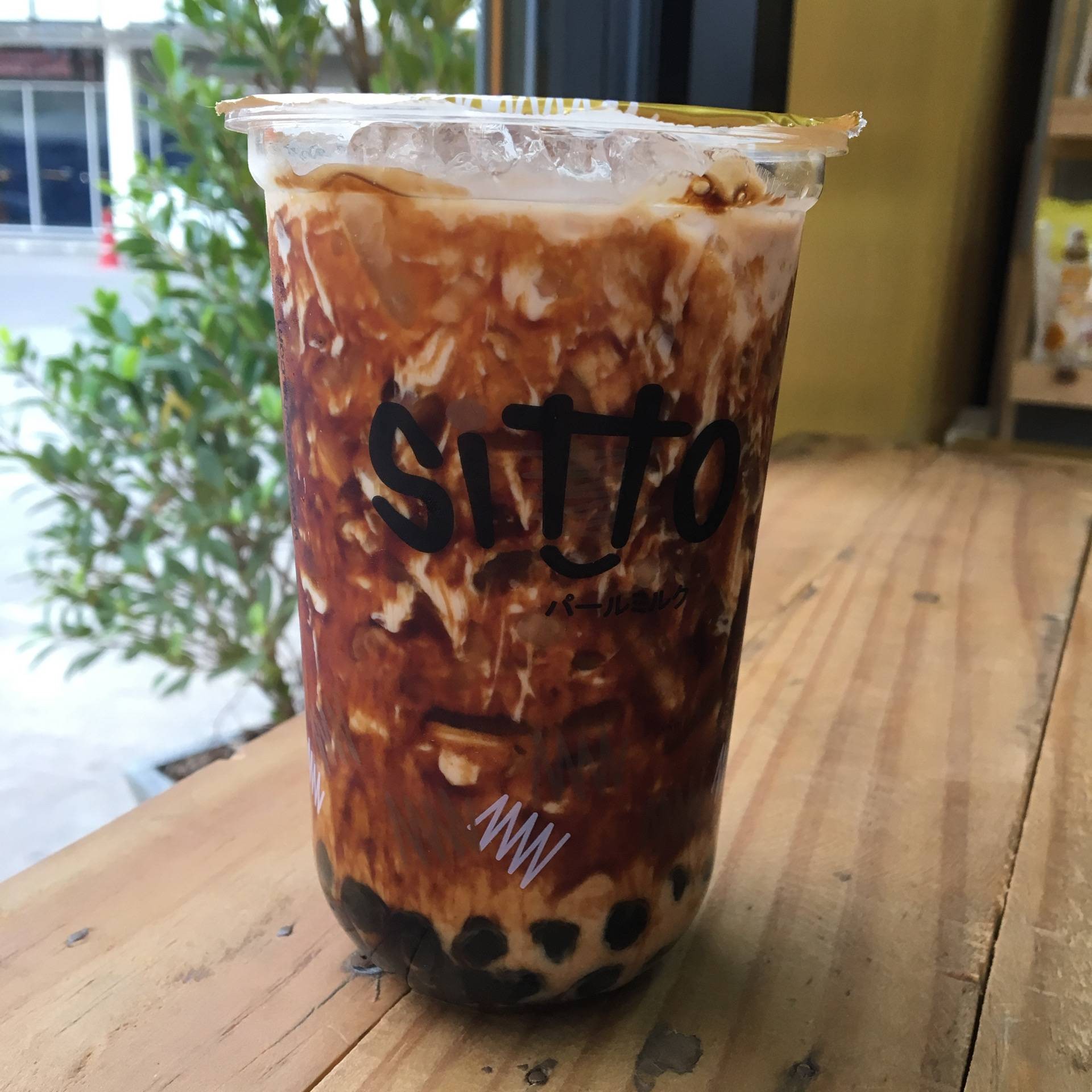 รีวิว Sitto Cha (ซิทโตะชา) อ่อนนุช 17 (Halal) - ชาดีที่คุณต้องลอง วาฟเฟิลฮ่องกงหอมๆ แวะมาร้านนี้ ...