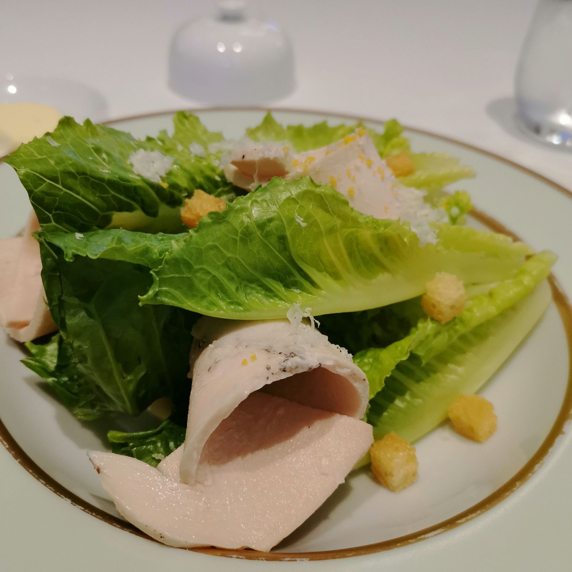 Caesar Salad ร้าน Laduree สยามพารากอน