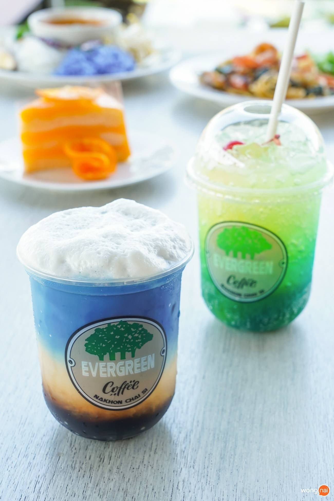 “Evergreen Coffee” คาเฟ่บรรยากาศดีอาหารเด็ดแถมมุมถ่ายรูปเพียบ!