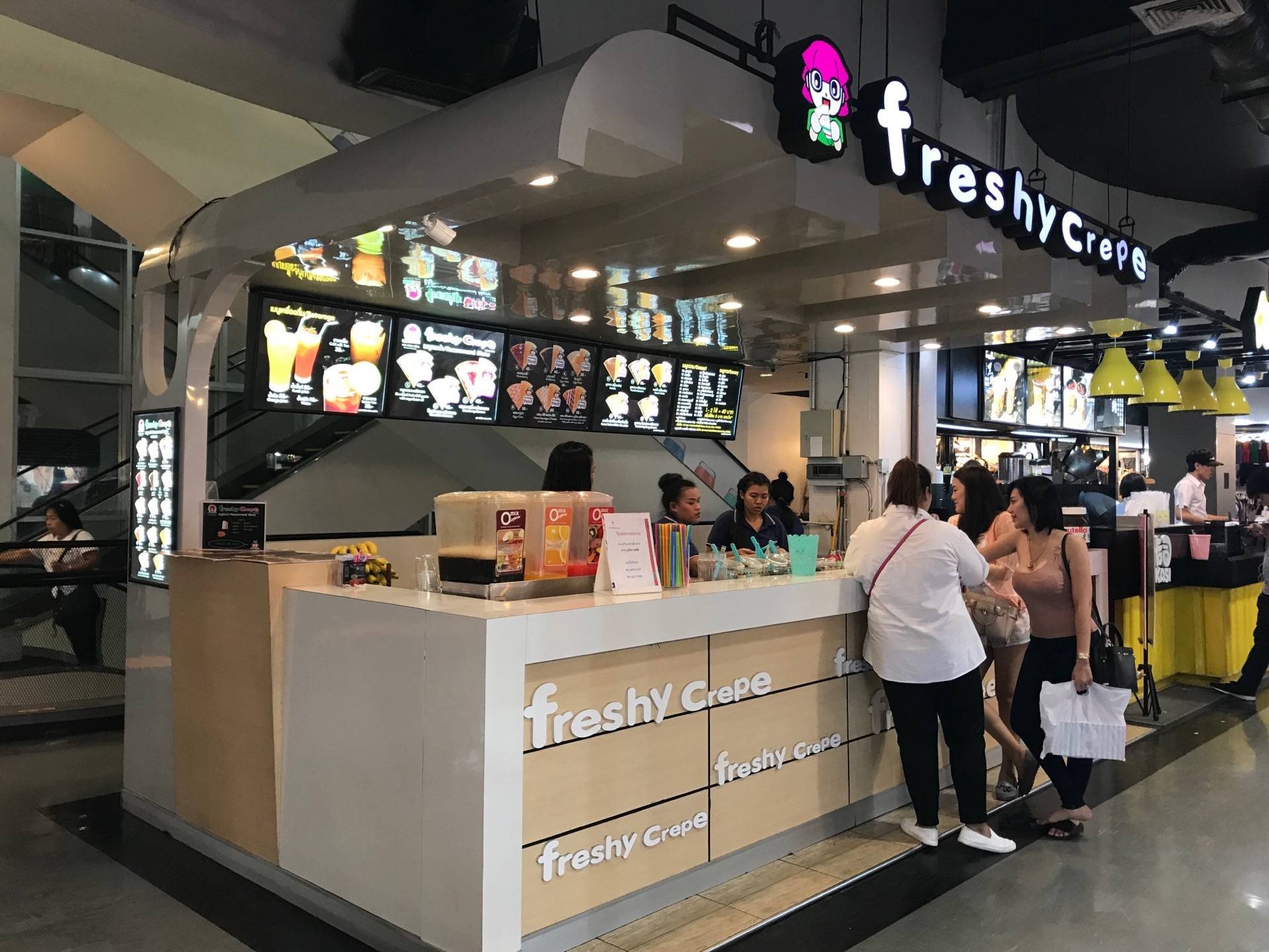รีวิว Freshy Crepe Union mall ชั้น 2 - "Freshey crepe” ของหวานอร่อยๆ ...