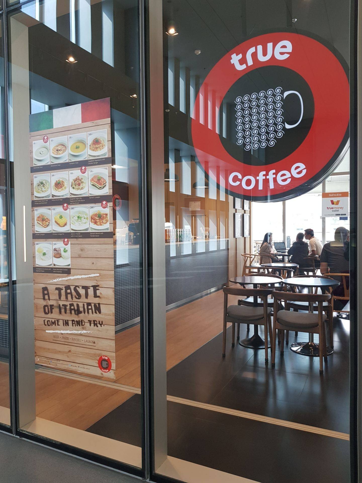 รีวิว True Coffee ไบเทค บางนา - สาขานี้ cash only นะจ๊ะ - Wongnai