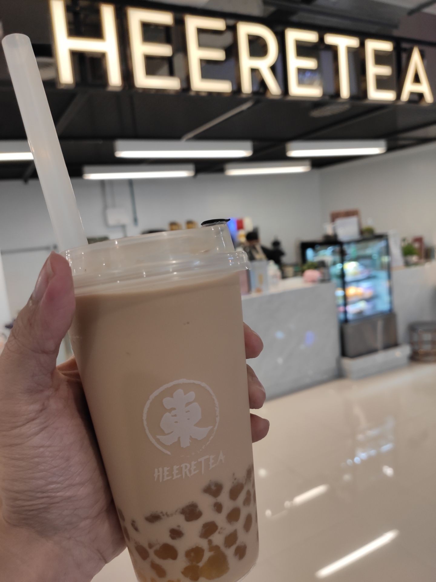 รีวิว Heeretea ฮีรีที งามวงศ์วาน 48 - ชานมเข้มข้นดีครับ มีกลิ่นชา สั่ง ...