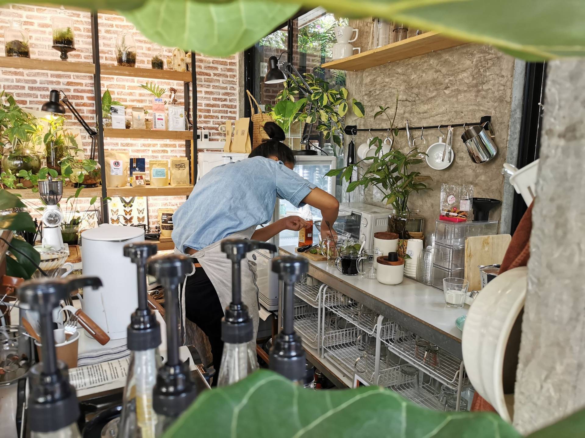 รีวิว Onuma Green Rabb - ร้านเล็ก ๆ บรรยากาศสวนแบบจิบิ