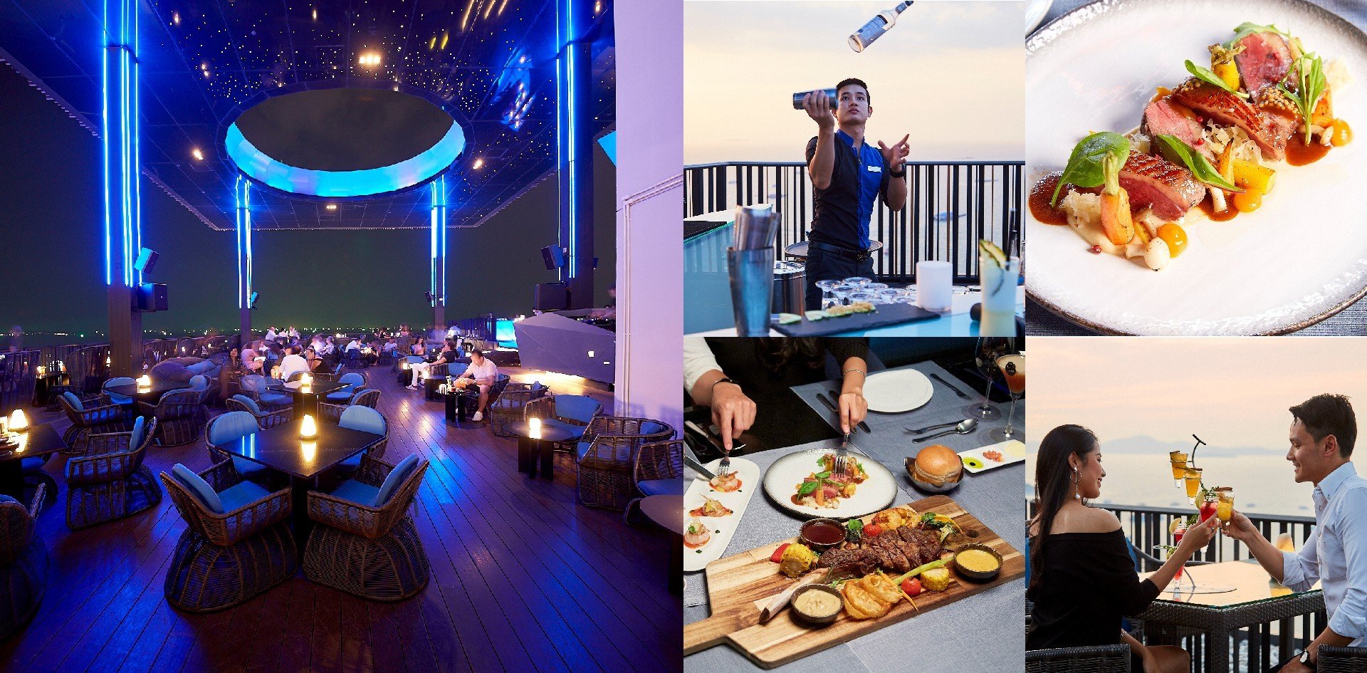 Horizon พัทยา Rooftop บรรยากาศดี พัทยา ชมวิวพาโนรามา 270 องศา