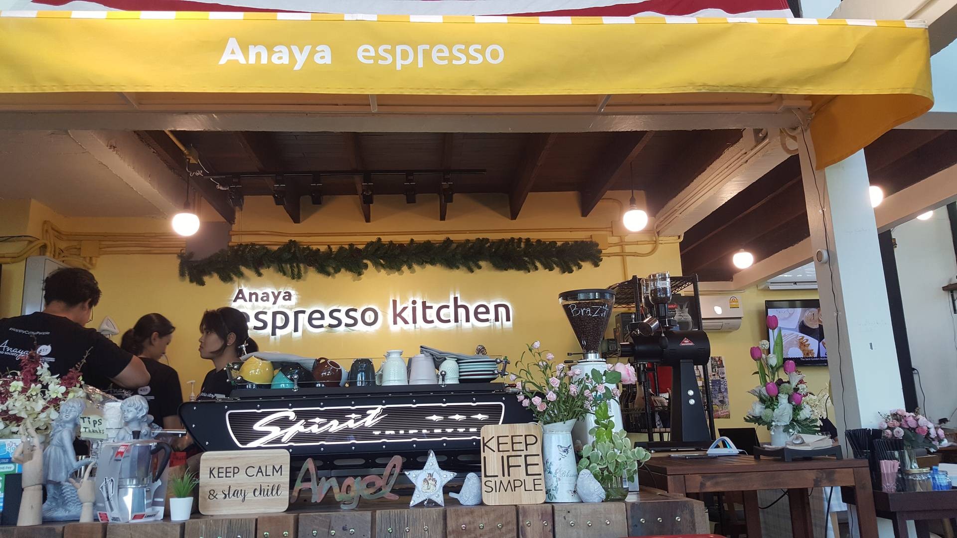 รีวิว Anaya espresso kitchen หลังเดอะในน์ พระรามเก้า 41 แยก 6 - กาแฟ ...