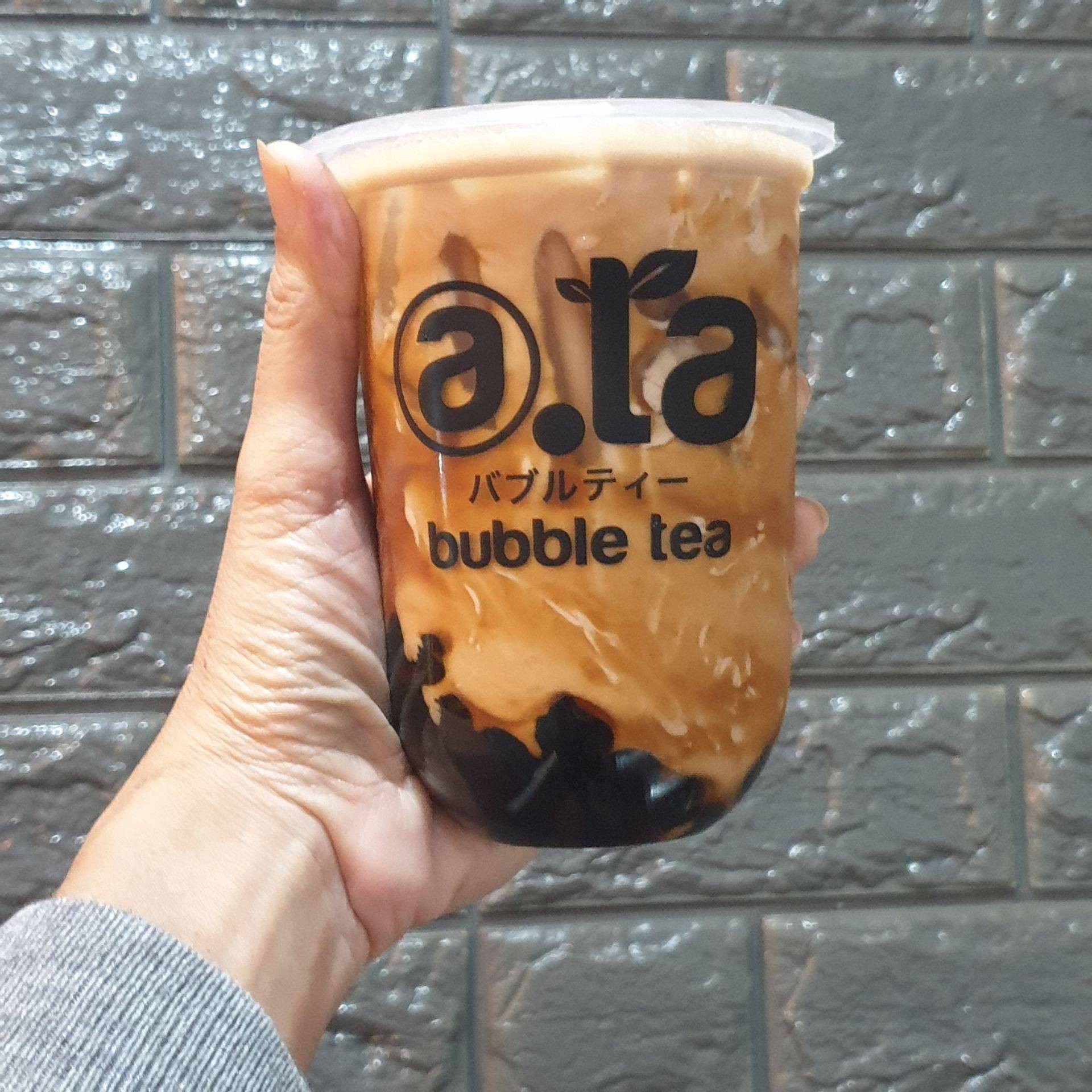 รีวิว A.ta bubble tea แอทต้า บั๊บเบิ้ลที ราชพฤกษ์ อ้อมเกร็ด - ร้านชานม ...