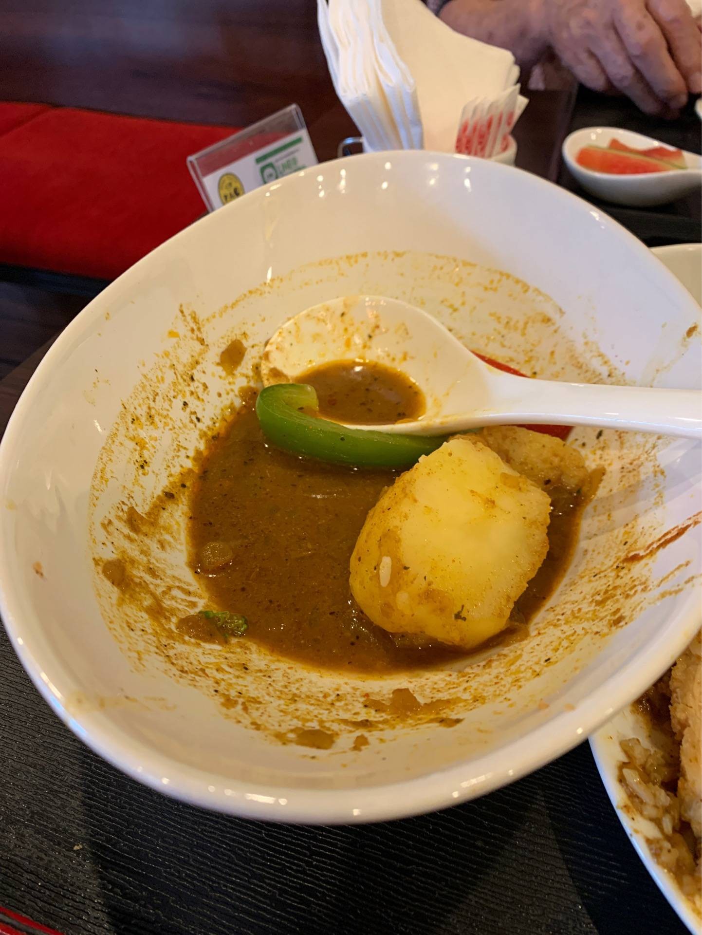 Sangi & Sausage Curry • นำ้ซุปอร่อยมาก เผ็ดระดับ6 กำลังดีสำหรับคนไทย ...