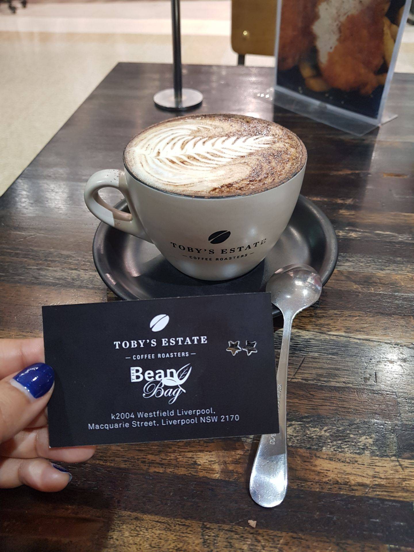 ร้าน The Bean Bag Cafe Westfield Liverpool | รีวิวร้านอาหาร