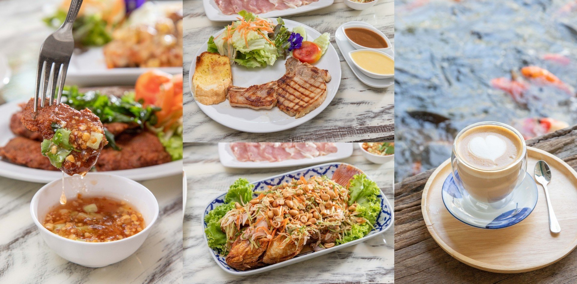 “Brick Box Coffee” ตาก จิบกาแฟกินอาหารเลิศรส พร้อมวิวสระน้ำ