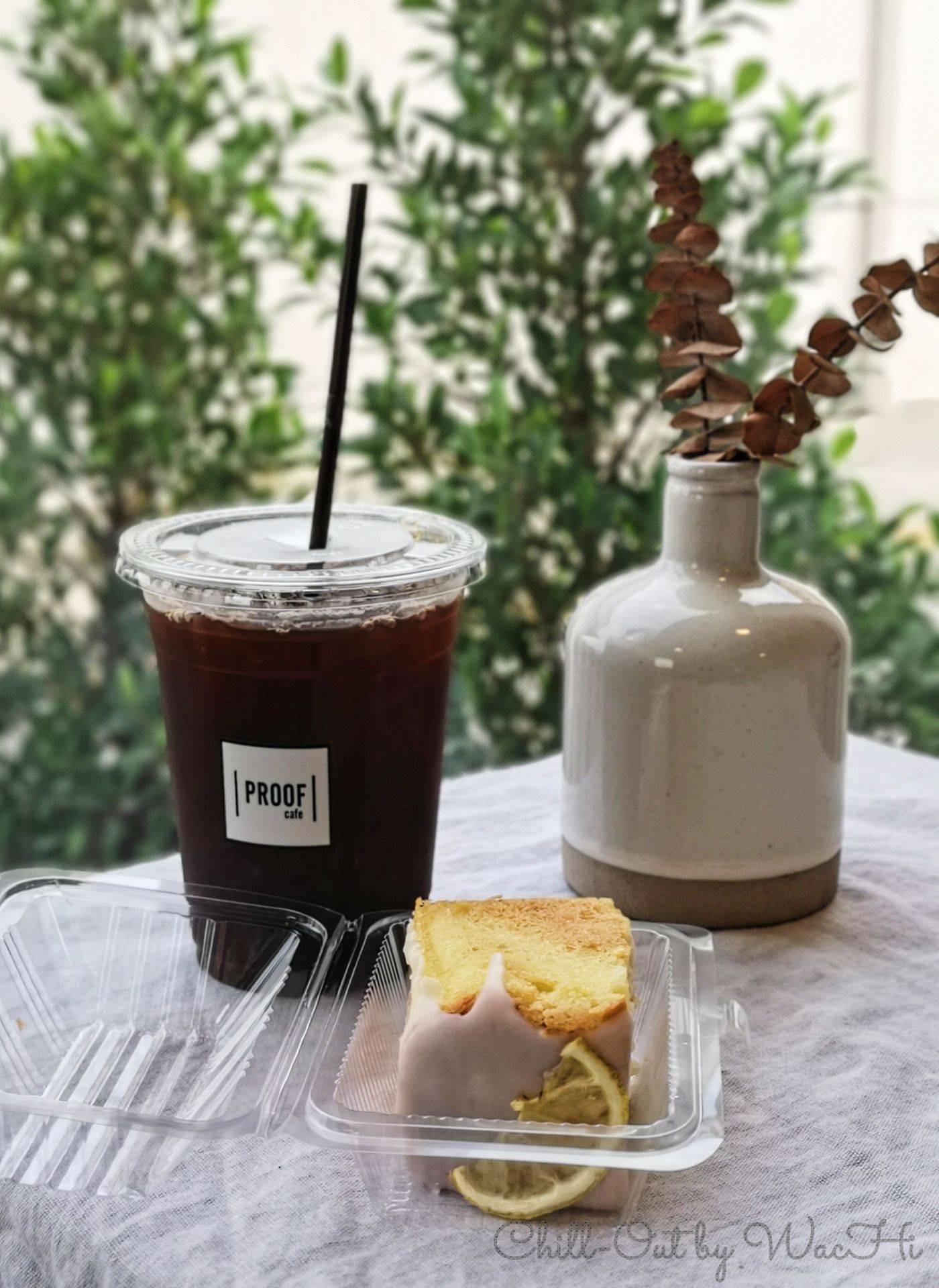 LEMON CAKE • รูปคู่ ร้าน Proof Cafe