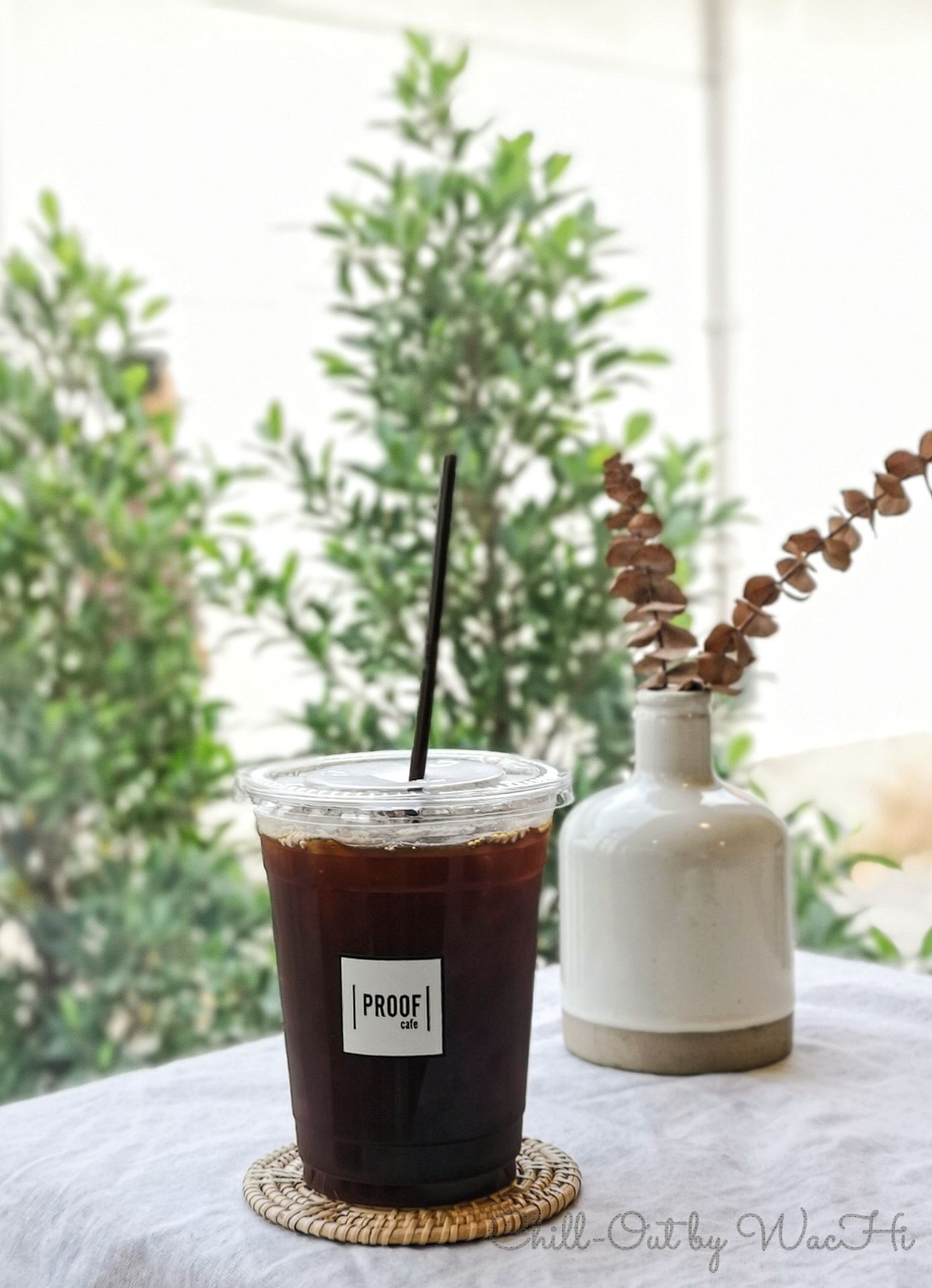 AMERICANO • เข้ม ขมปลายนิดๆ เปรี้ยวบางๆ ร้าน Proof Cafe