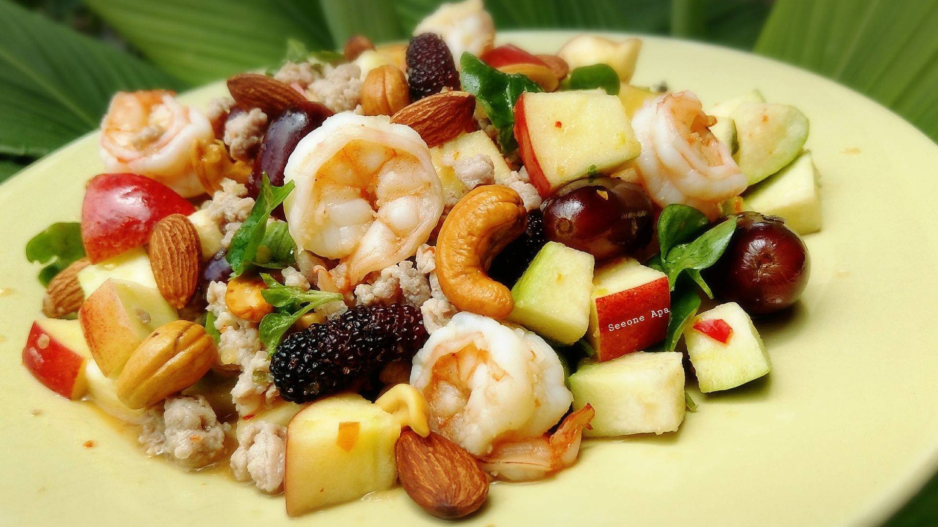 สูตร ตำ Sea Fruit พร้อมวิธีทำโดย Seeone Apa