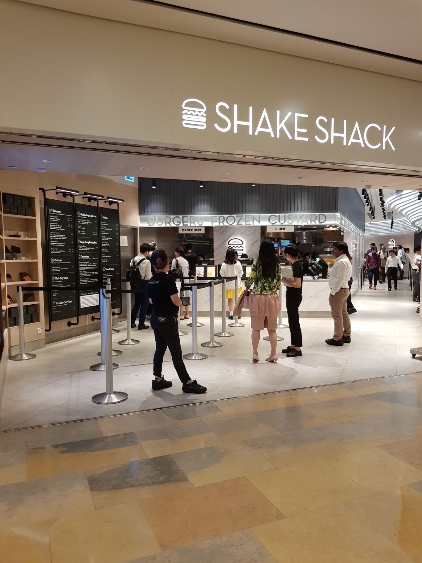 รีวิว shake shack Pacific Place Hong Kong - American fast casual ...