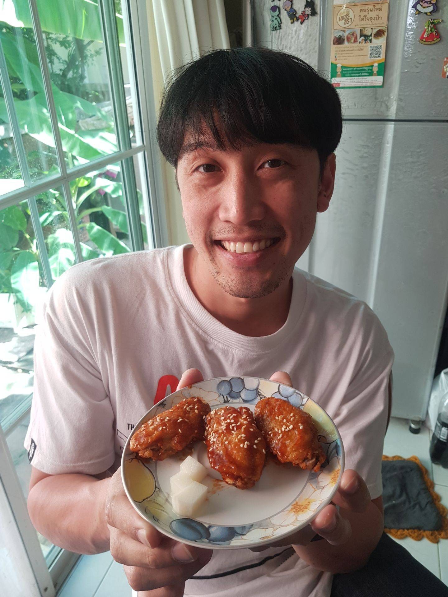 รีวิว PAKPAO COOK japanese food - ไก่ทอดซอสเกาหลี ยากิโซบะ อร่อยครับ