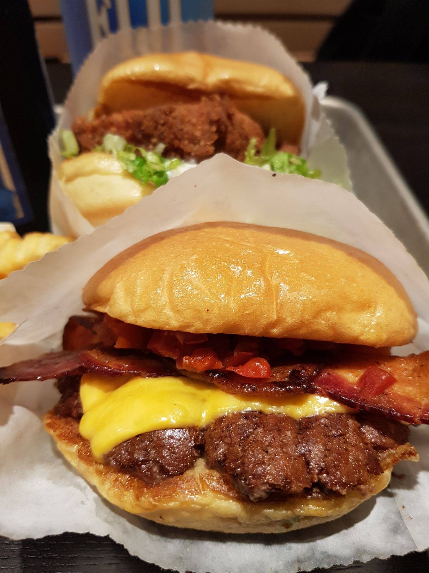 ร้าน shake shack Pacific Place Hong Kong | รีวิวร้านอาหาร
