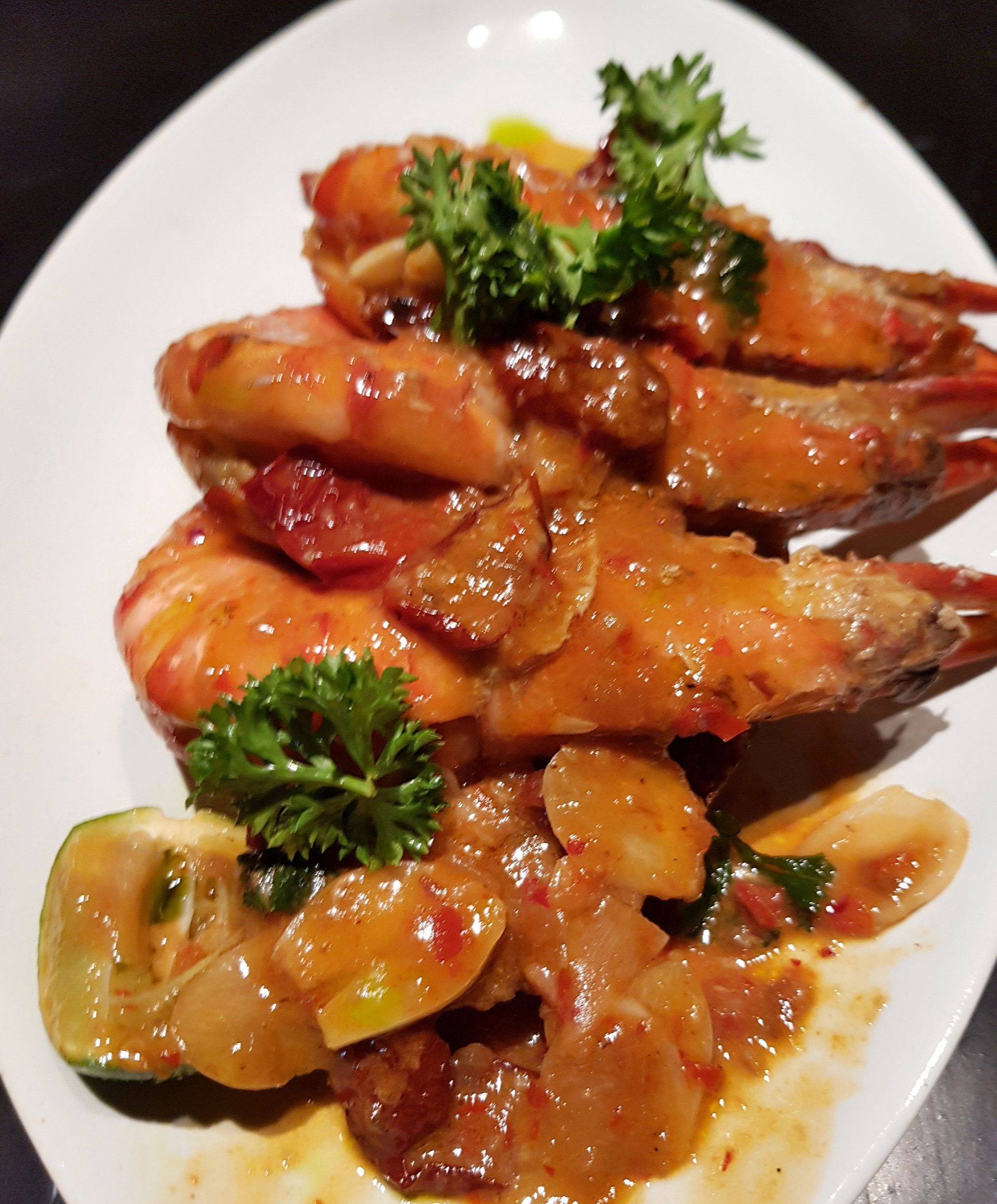 Tiger Toast ร้าน Sexy Cow Prime Steak & Seafood