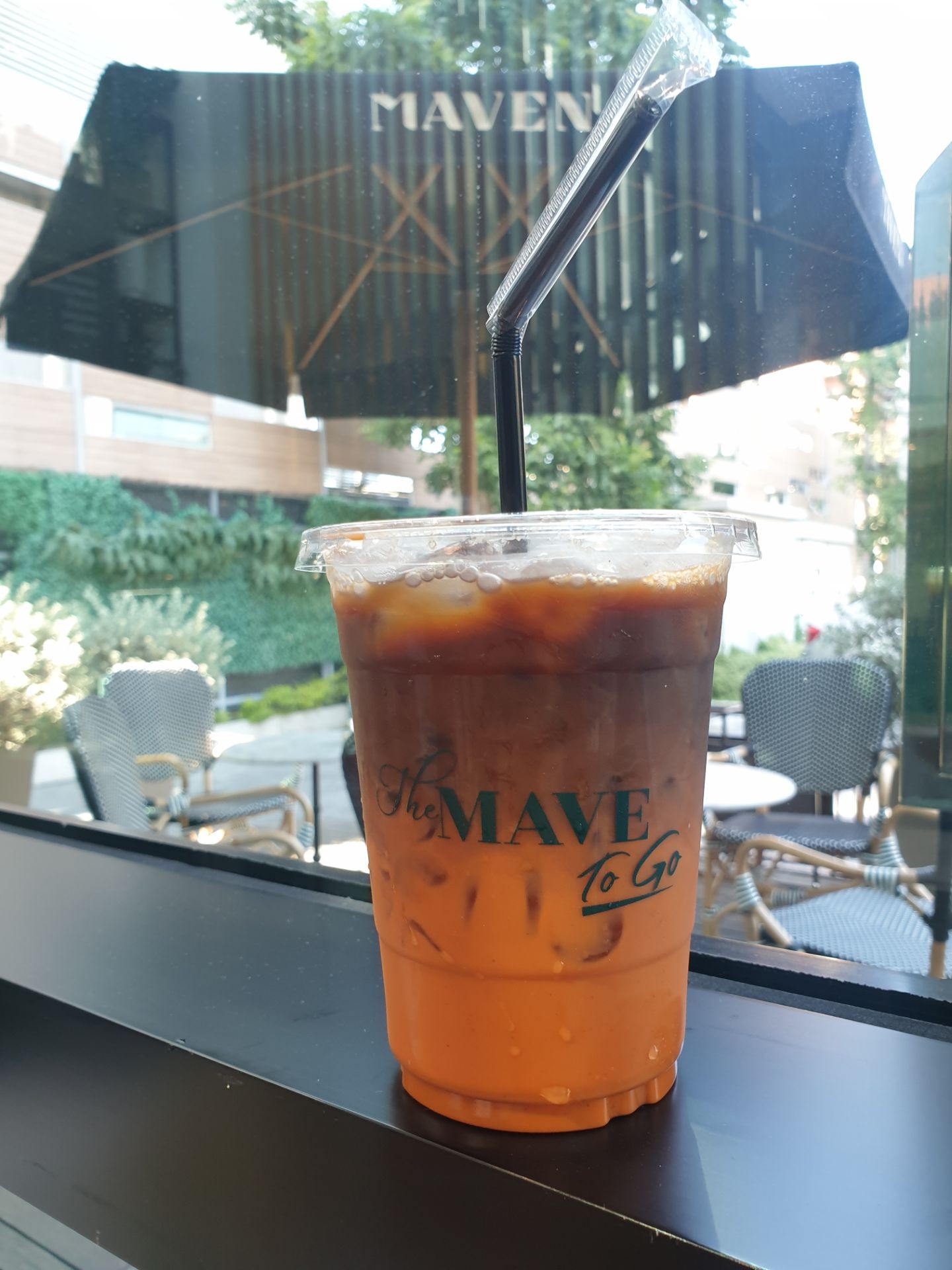 รีวิว The Mave Cafe - เป็นร้านอาหารที่มีขายกาแฟด้วย ลองชาไทยใส่กาแฟ ...