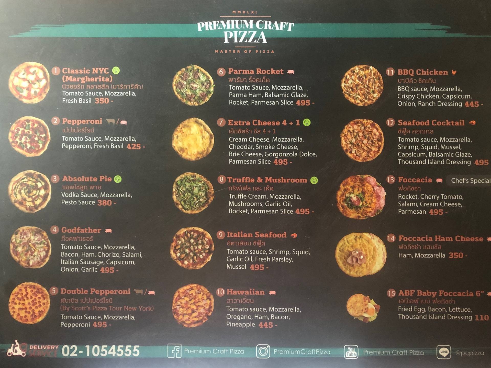 รูป Premium Craft Pizza เกษตร-นวลจันทร์