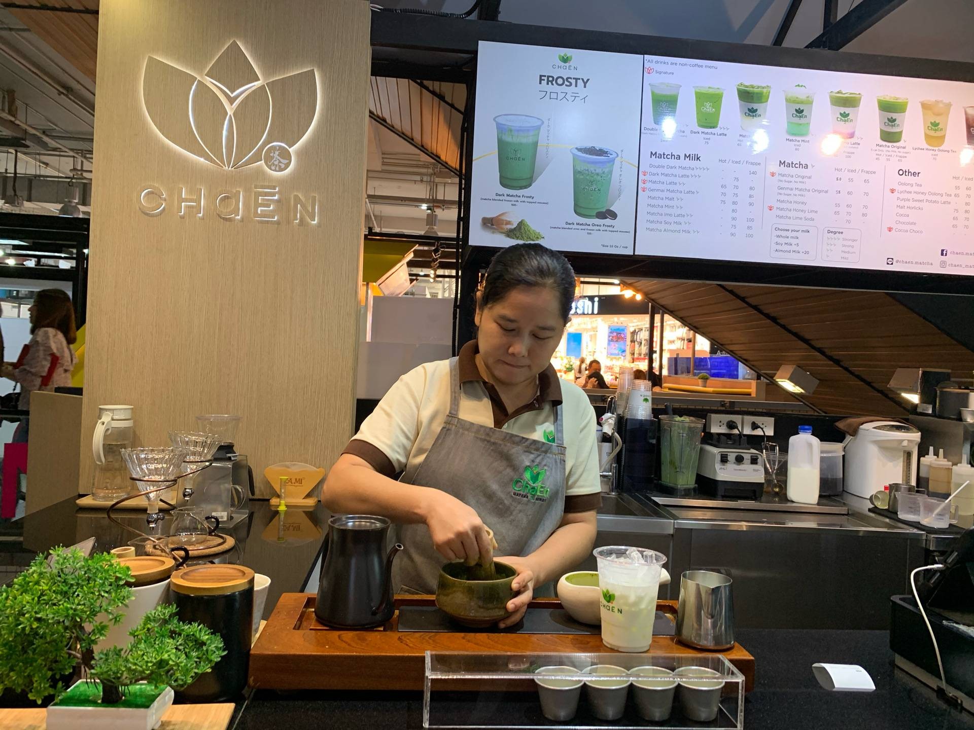 รีวิว ChaEn Matcha ชาเอ็น มัทฉะ Siam Square One - ชาเขียวรสชาติดี ราคาไม่แรงมาก - Wongnai