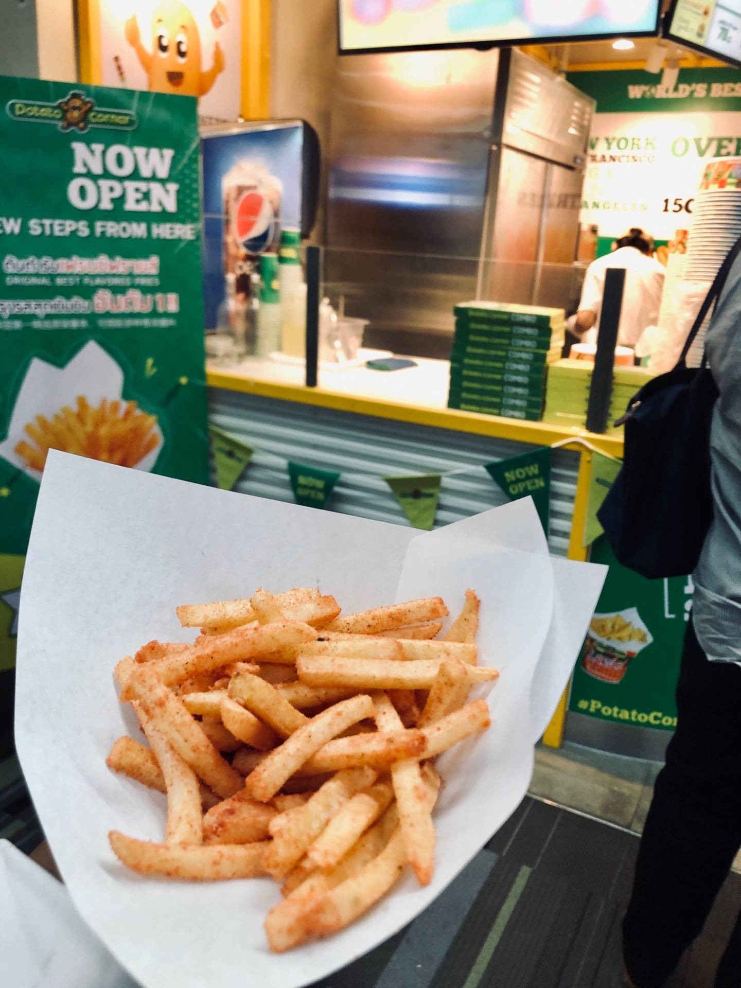 รีวิว Potato Corner ท่าอากาศยานดอนเมือง อาคาร 2 ชั้น 4 - ร้านดัง เลยมา ...