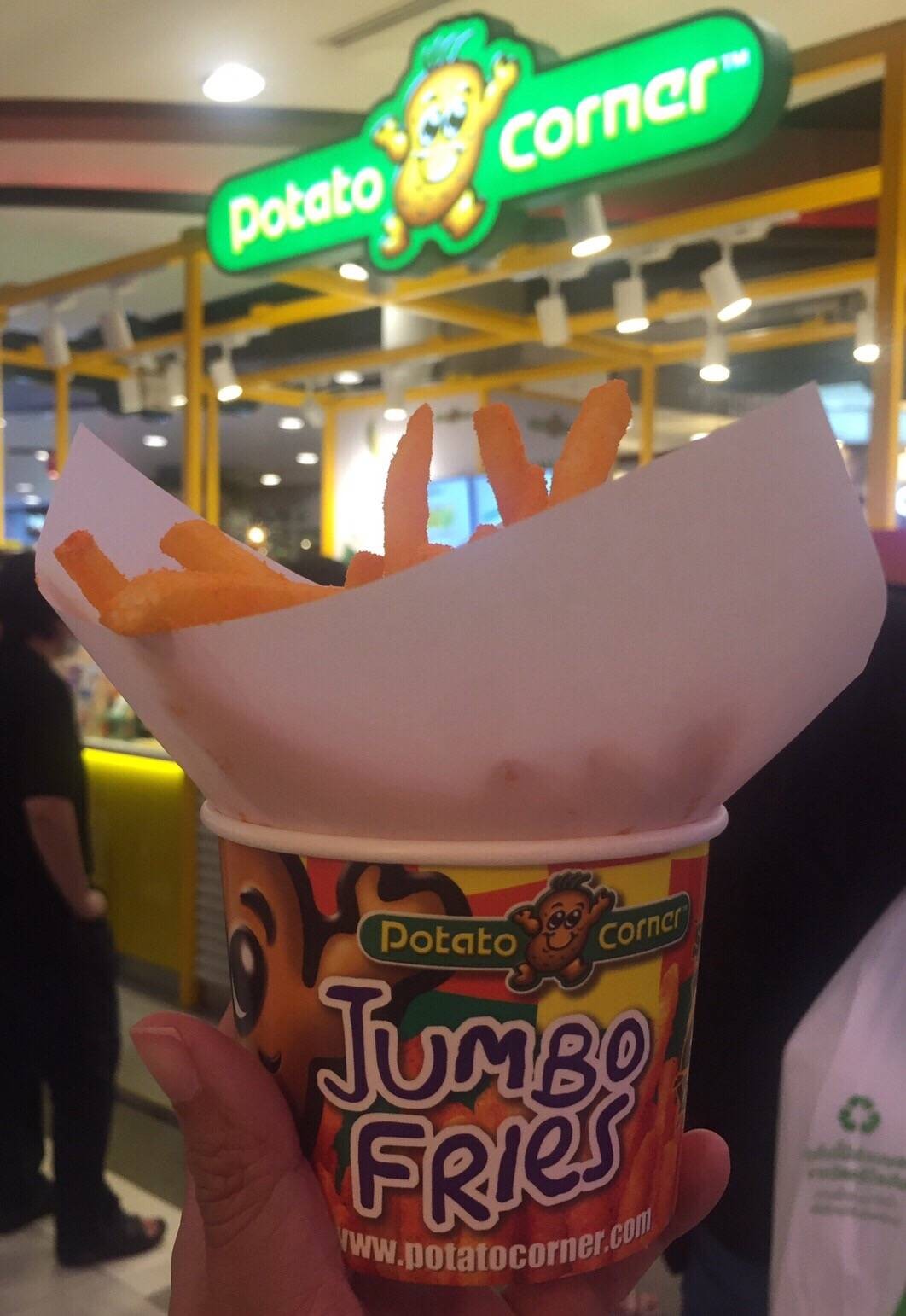 รีวิว Potato Corner เซ็นทรัลพระราม 9 - เฟรนช์ฟรายส์ที่รอคิวนาน