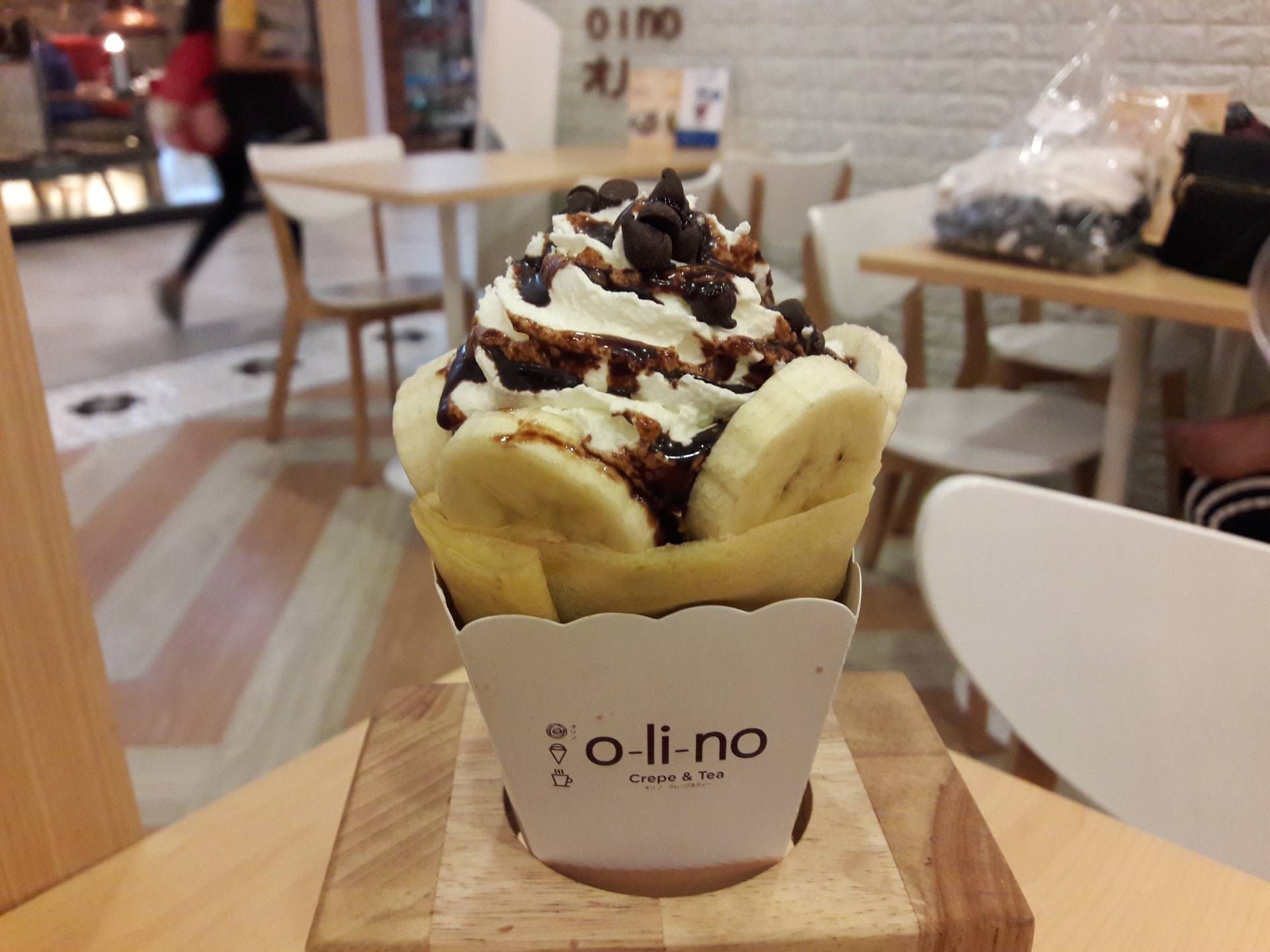 รีวิว Olino Crepe & Tea ฟิวเจอร์พาร์ค รังสิต - เครปเย็นน่ากินมาก - Wongnai