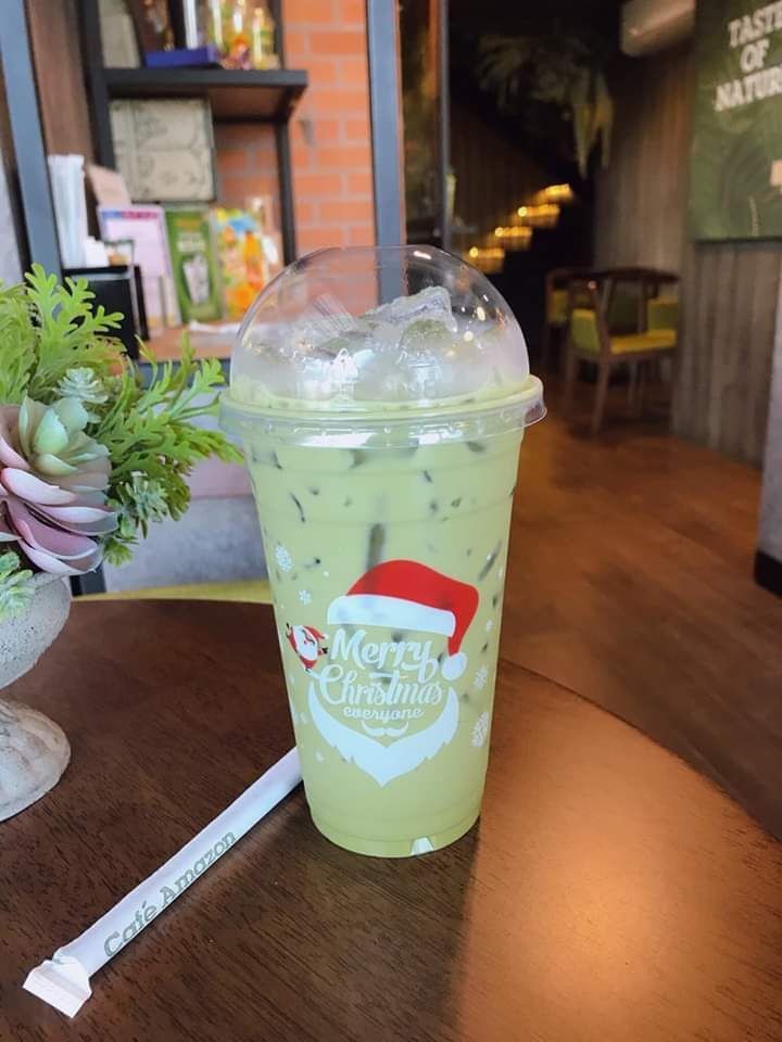 รีวิว Café Amazon - SD735 เทสโก้ โลตัส กระทุ่มแบน - น่ารักมากเลยค่ะ