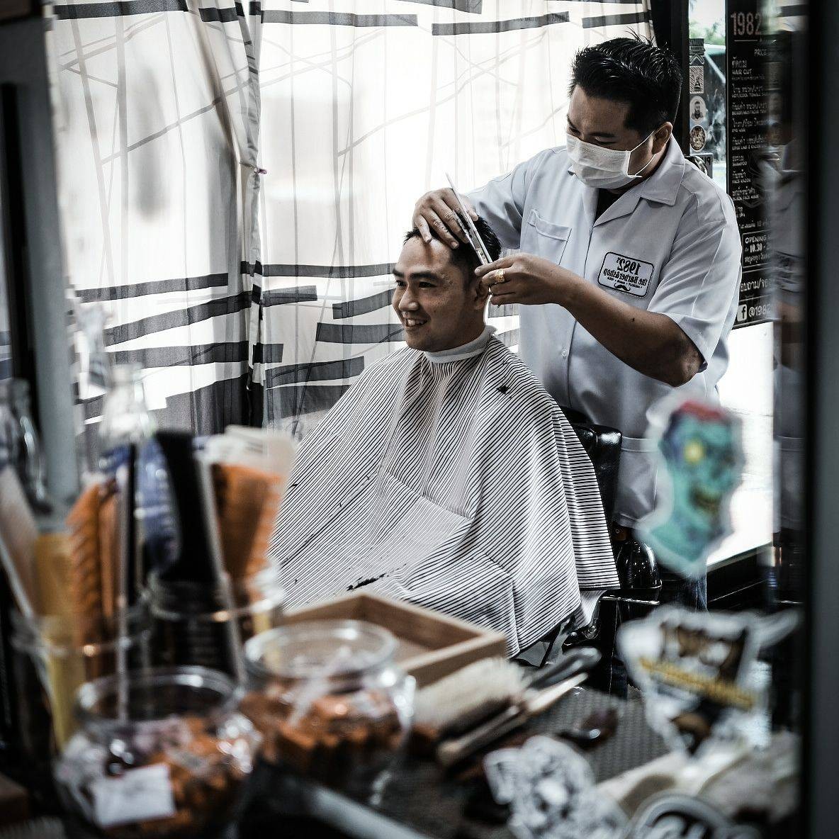 รีวิว 1982's Barber&Craft - ร้านตัดผมสุภาพบุรุษ ที่ดีที่สุด ในปทุมธานี ...