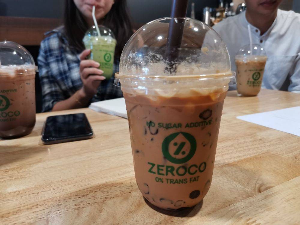 รีวิว Zeroco Coffee New3 - ไข่มุกบุกอร่อยมากก