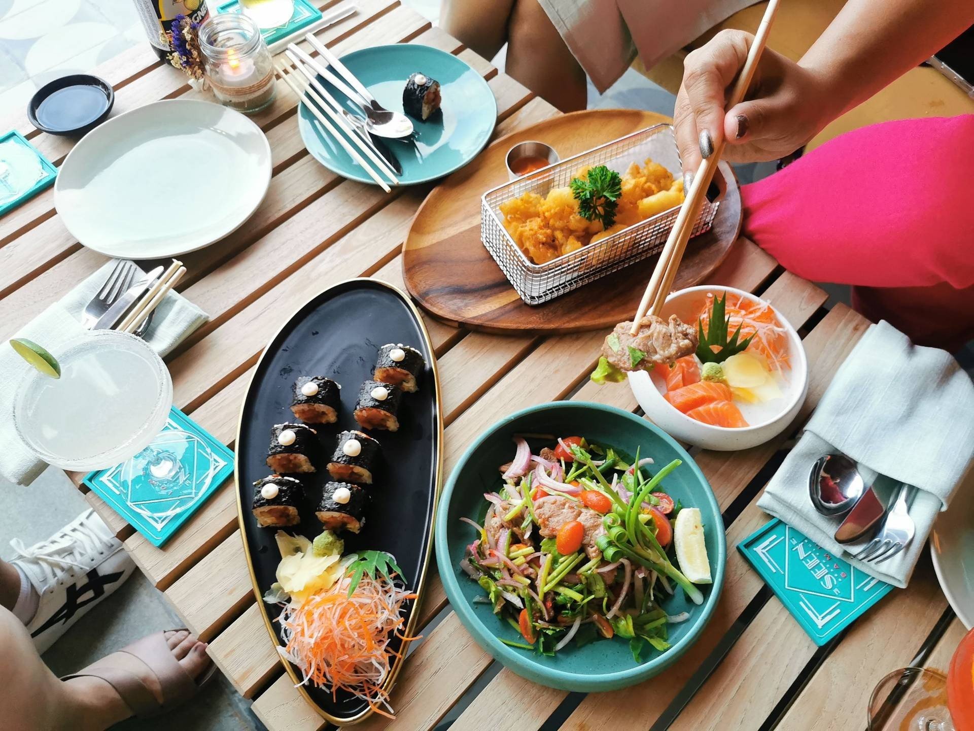 รีวิว Seen Beach Club - บรรยากาศดีมาก อาหารอร่อย เครื่องดื่มน่าทานเมนู ...
