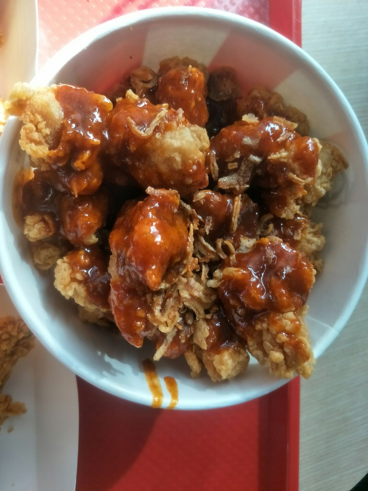 รีวิว KFC PTT Life style mall บางพลี - มาจัดโปรฯ ไก่ป็อปพริกเผามันกุ้งจร้า 🍤 - Wongnai