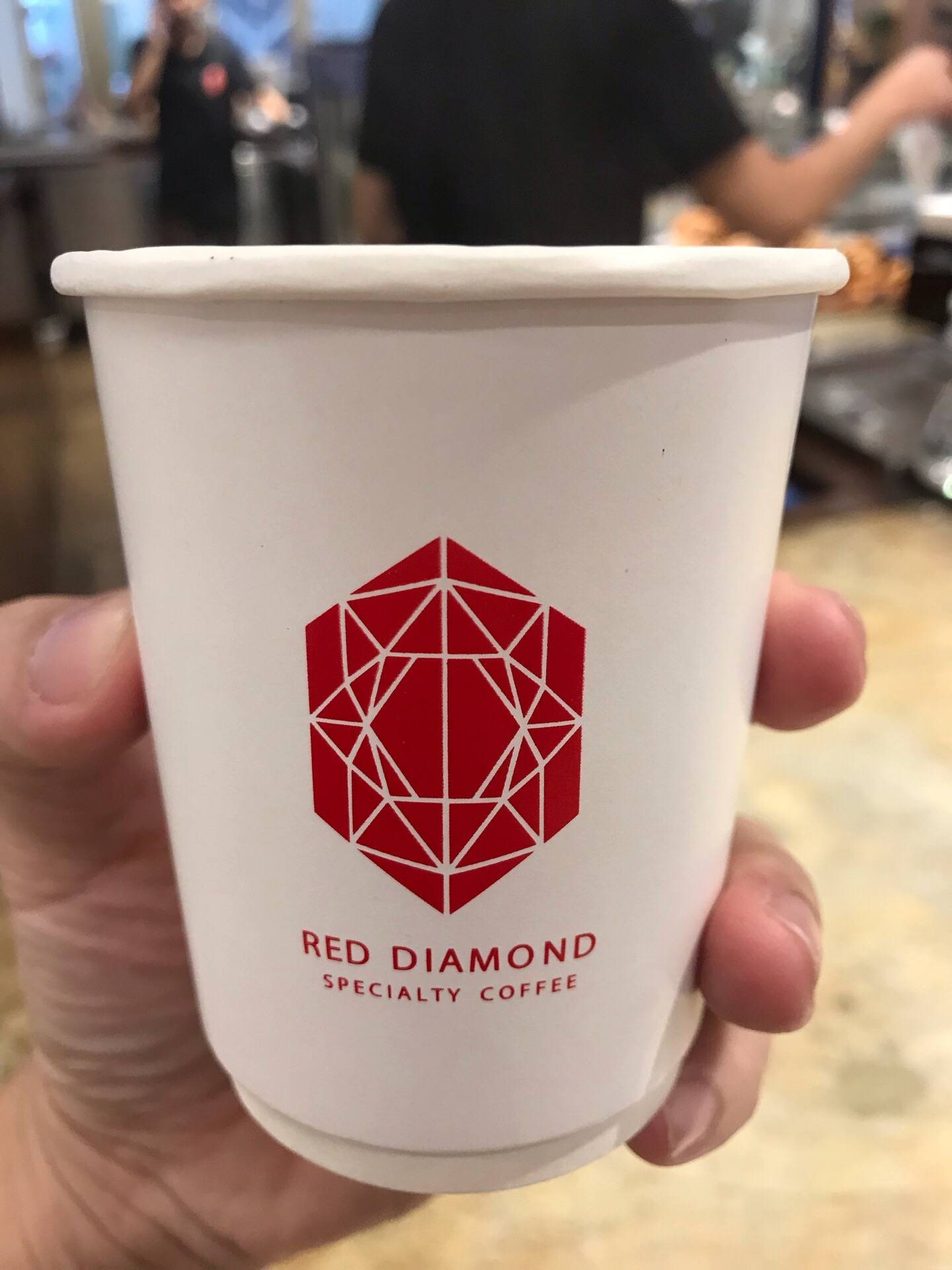 รีวิว Red Diamond Cafe เซ็นทรัลเวิลด์ ชั้น 5 - ร้านกาแฟร้านดีดีที่ควร ...