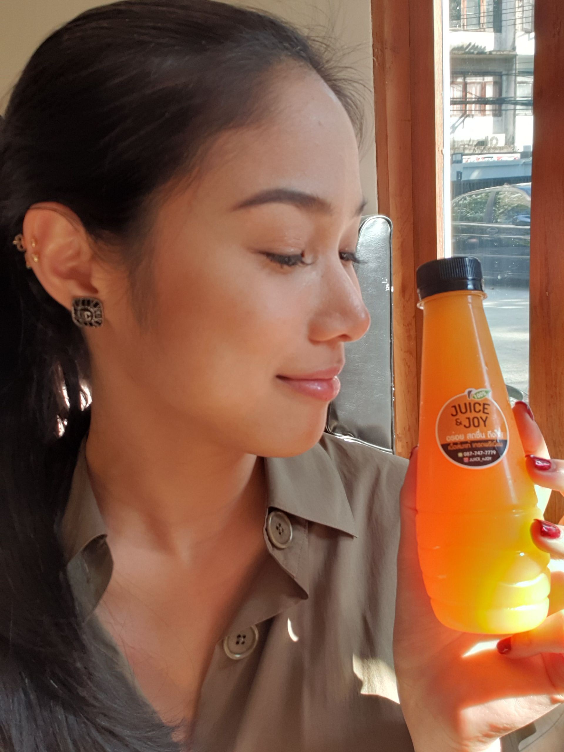 รีวิว JUICE and JOY น้ำส้มสด เนื้อส้มแท้100% (รามอินทรา34) - น้ำส้มแท้100% ดีมากสำหรับคนที่รัก ...