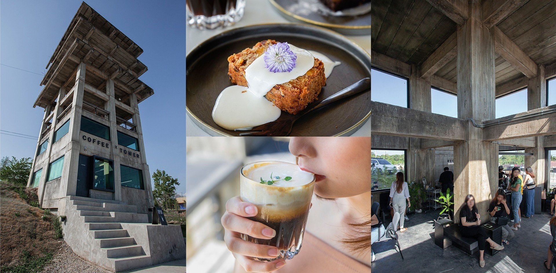 The Rectangle coffee x tower เชียงใหม่ คาเฟ่ที่ถ่ายมุมไหนก็สวย