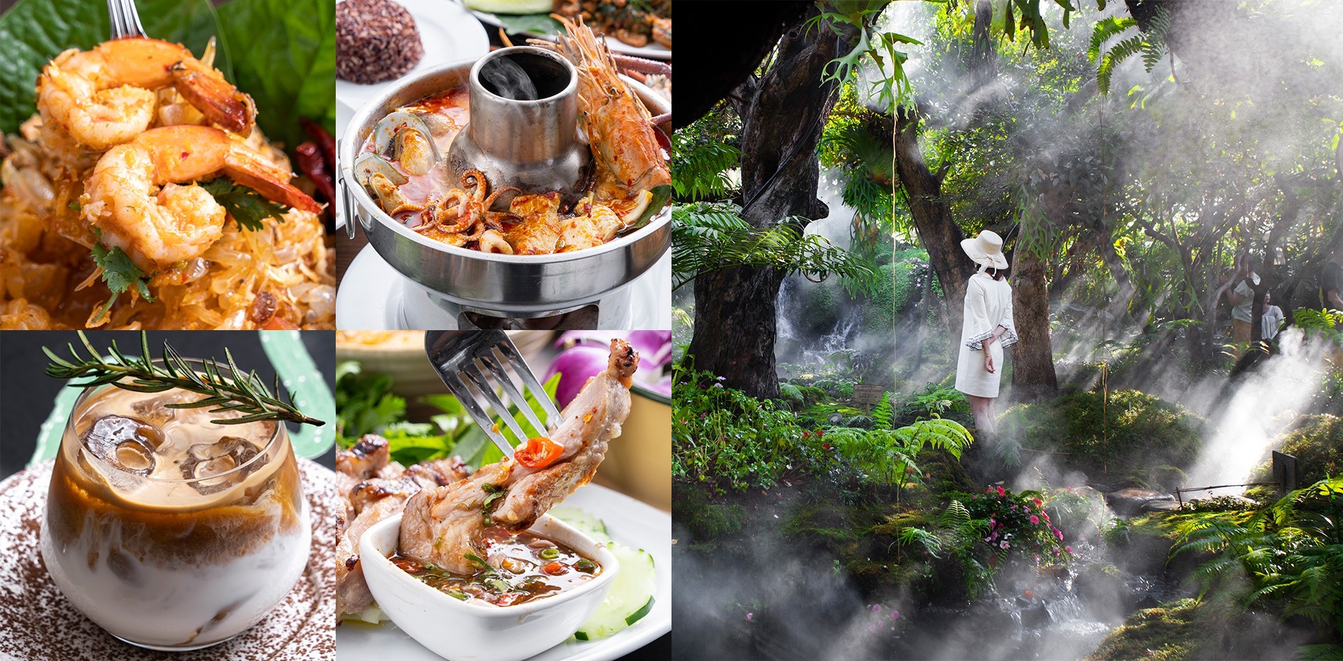 Chom cafe and restaurant เชียงใหม่ ลิ้มอาหารในสวนสวยที่ดีต่อใจ