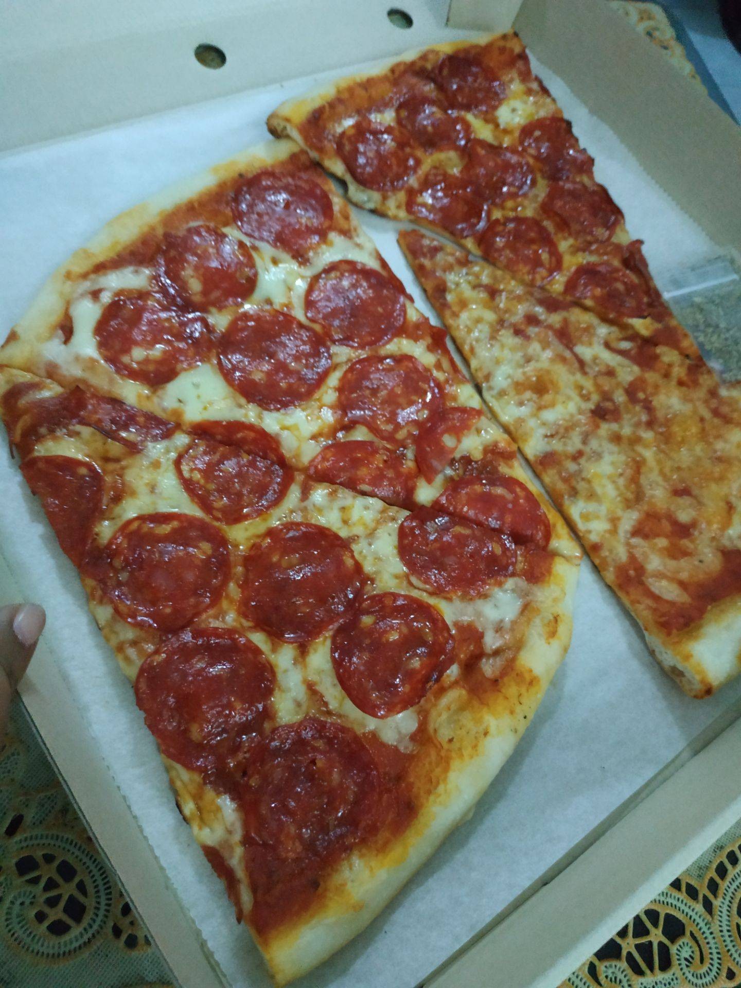 รีวิว Bronx Pizza พิซซ่า 18 นิ้ว Soi lenkgee - ส่วนตัวชอบพิซซ่าแป้งบาง ...