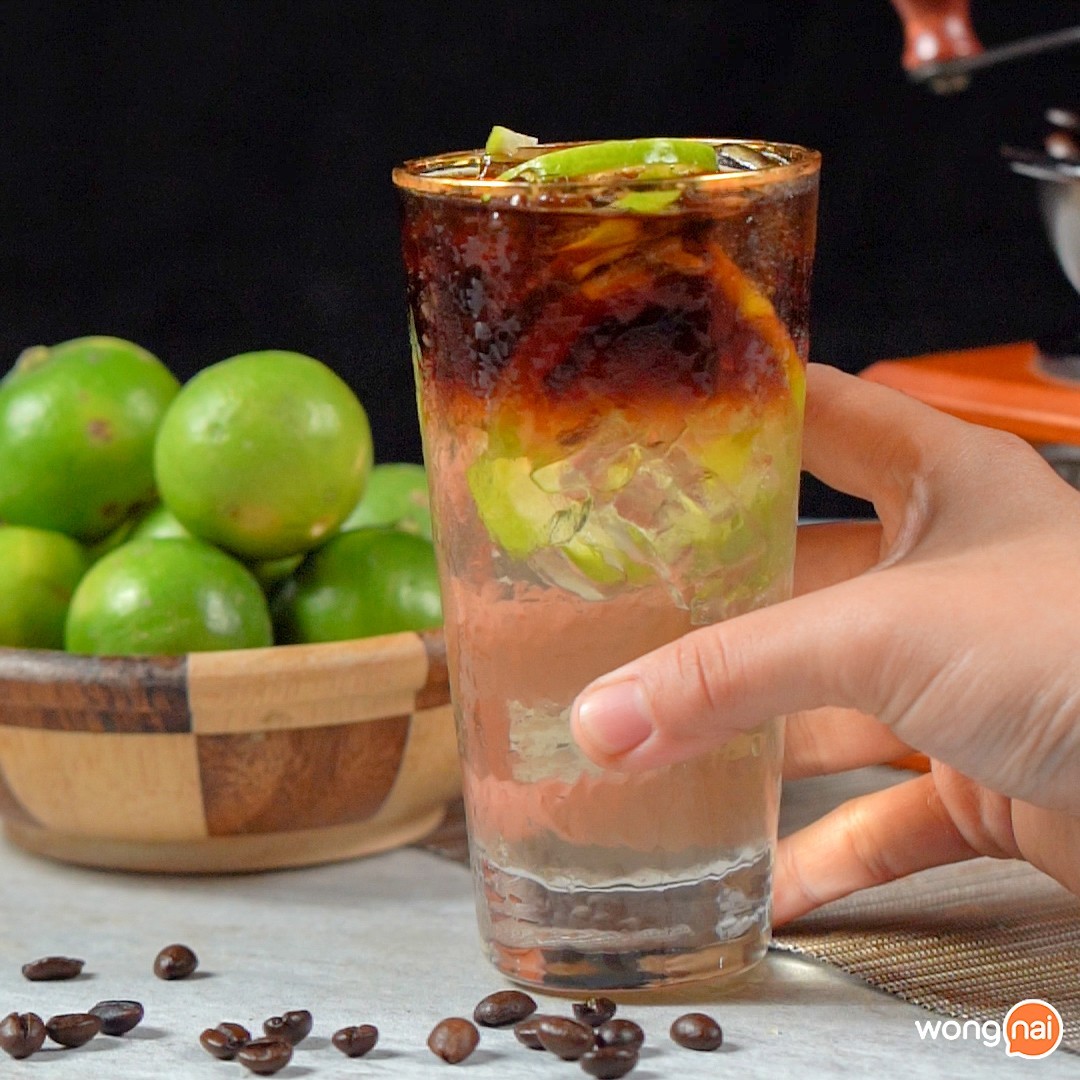 วิธีทำ “Lime Drip Coffee” เมนูเครื่องดื่มหอมกาแฟคั่วบด สดชื่นดื่มเพลิน