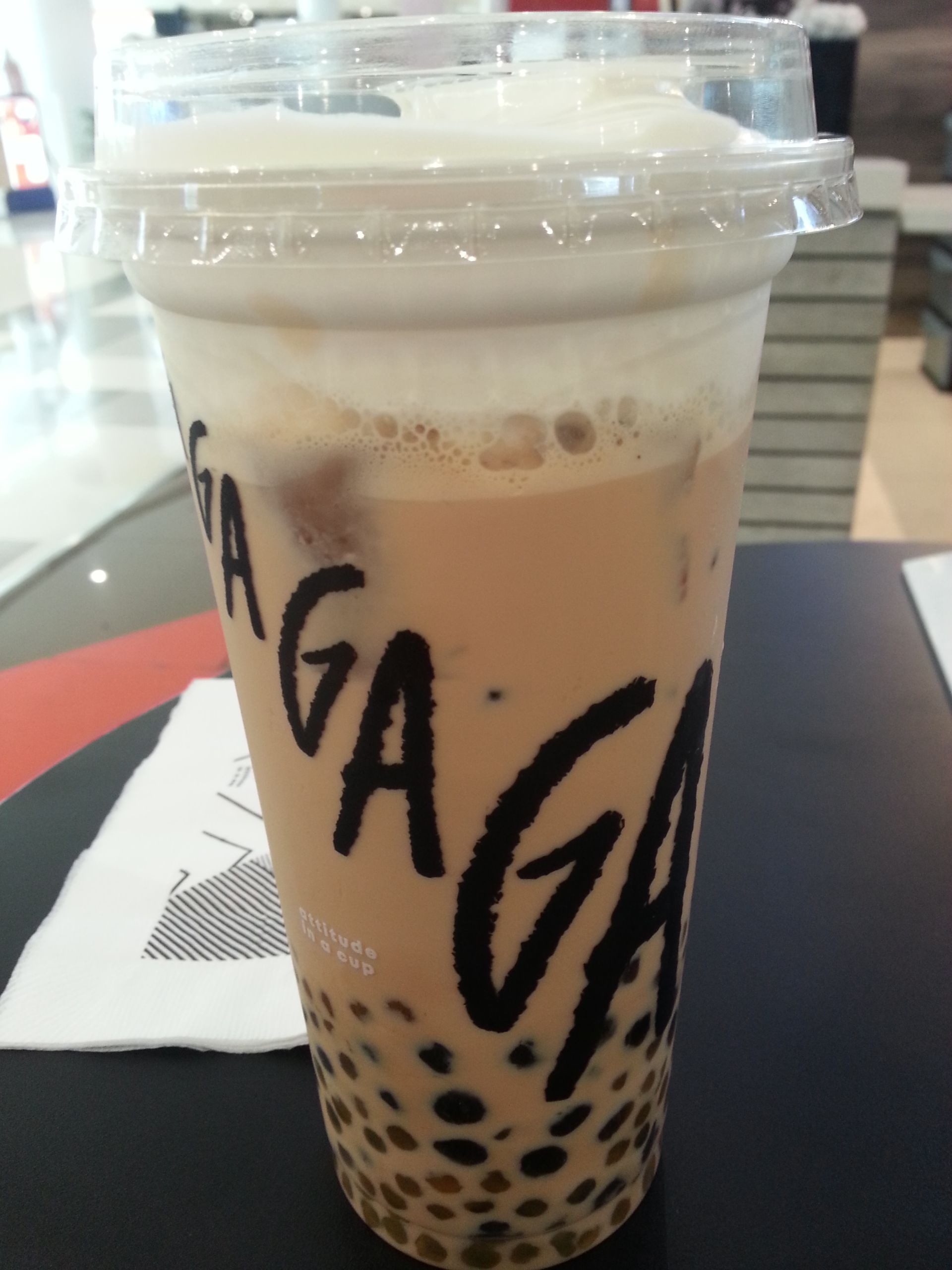 รีวิว GAGA เซ็นทรัลพลาซ่า เวสต์เกต - ถ้าชอบชานมไข่มุกควรลองร้านนี้ เมนู ...