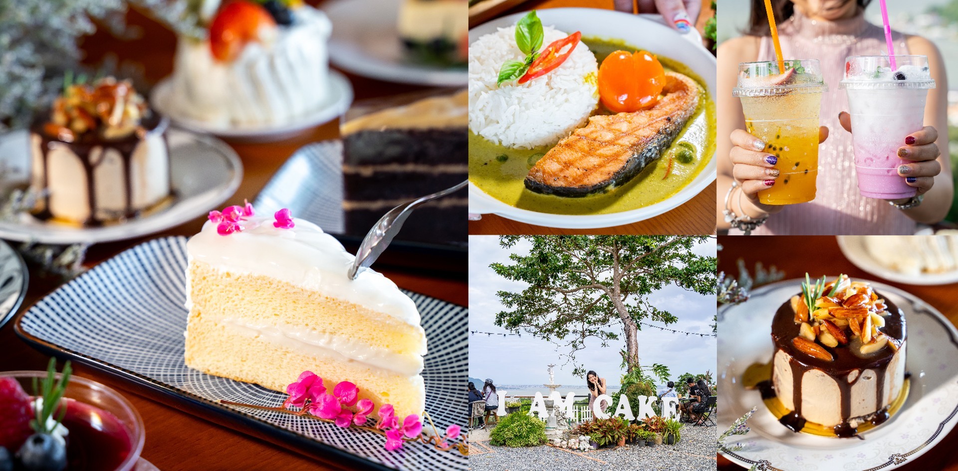 I AM CAKE คาเฟ่สงขลา จิบกาแฟ แลวิว กินเค้กโฮมเมดสดใหม่ทุกวัน