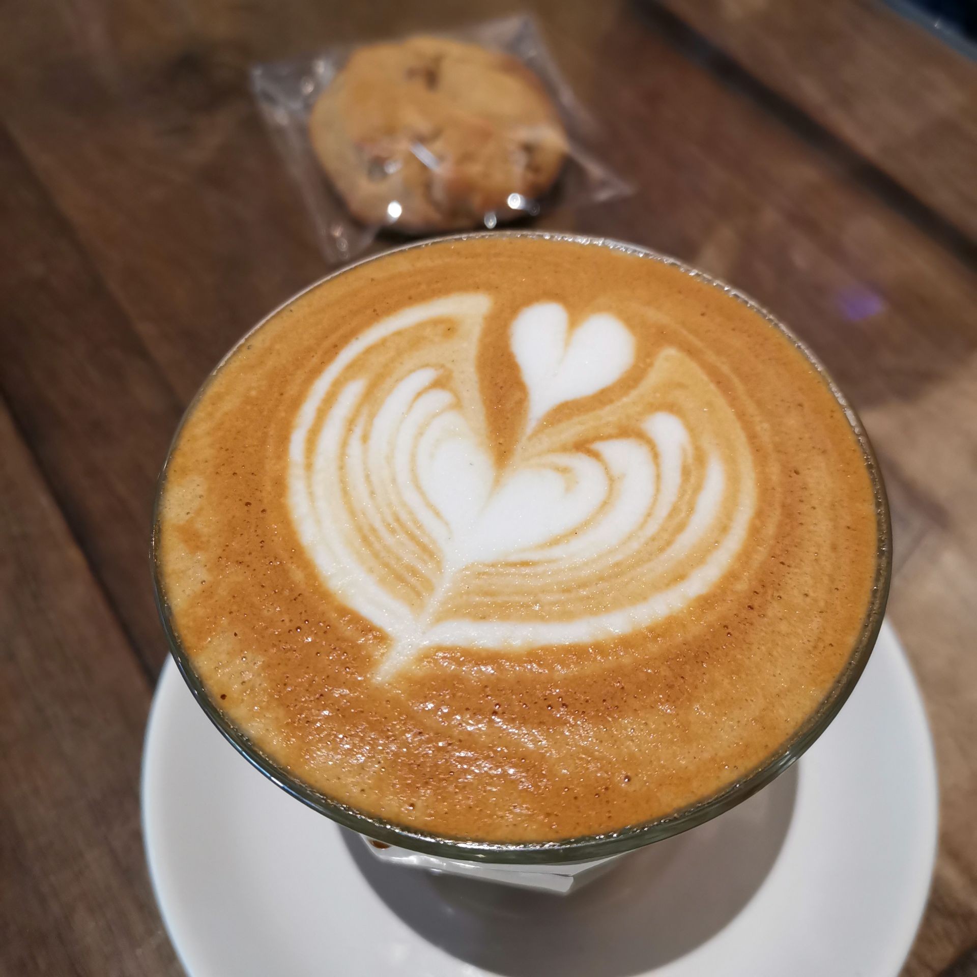 latte • ฿45 ร้าน Note Espresso สาขา 1 คูเมือง - Wongnai