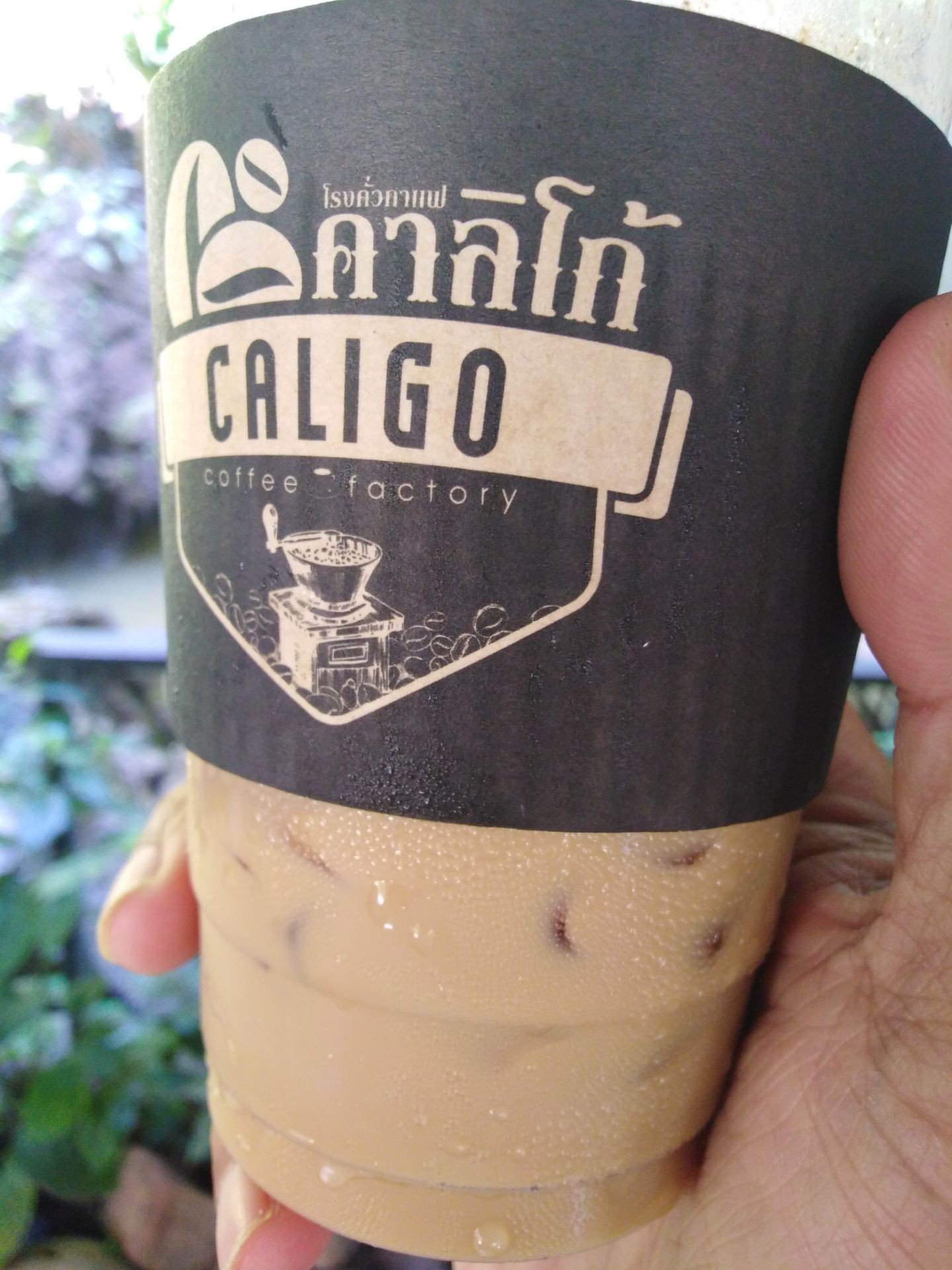 รีวิว Caligo Coffee Factory - กาแฟ เด็ดมากเลย แนะนำ ลาเต้ ค่ะ